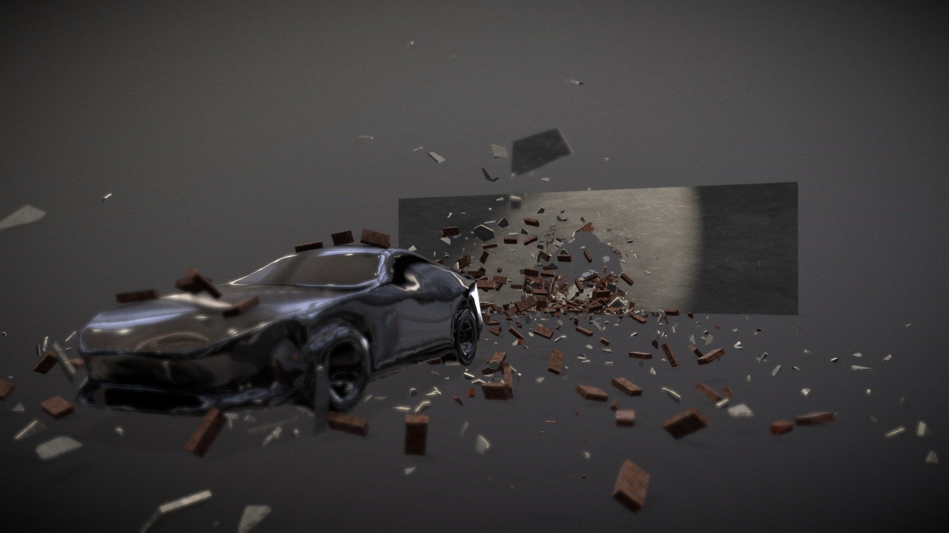 Car_Hit_BrickWall_01 - Buy Royalty Free 3D model by paulyang [89d772e ...