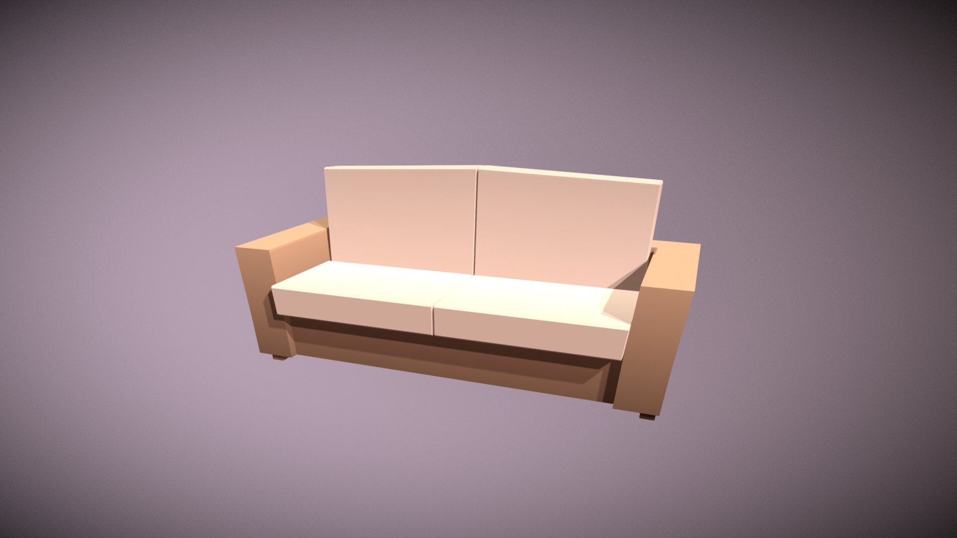 #13 Couch - Household Props Challenge - 3D model by _LowPoly_ [89d7969 ...
