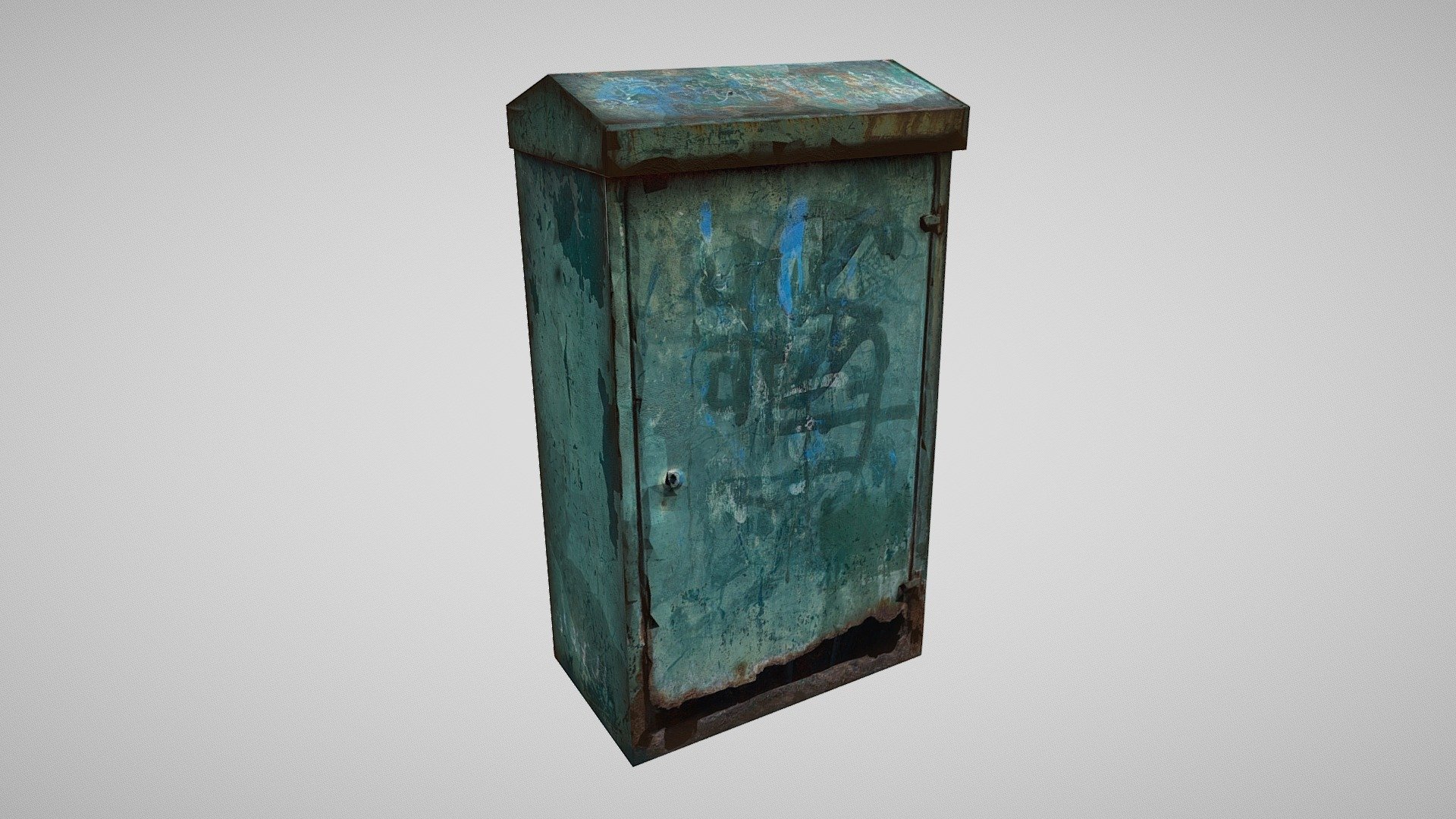 Electricity Box - Download Free 3D model by Mitchell (@MitchellBr ...