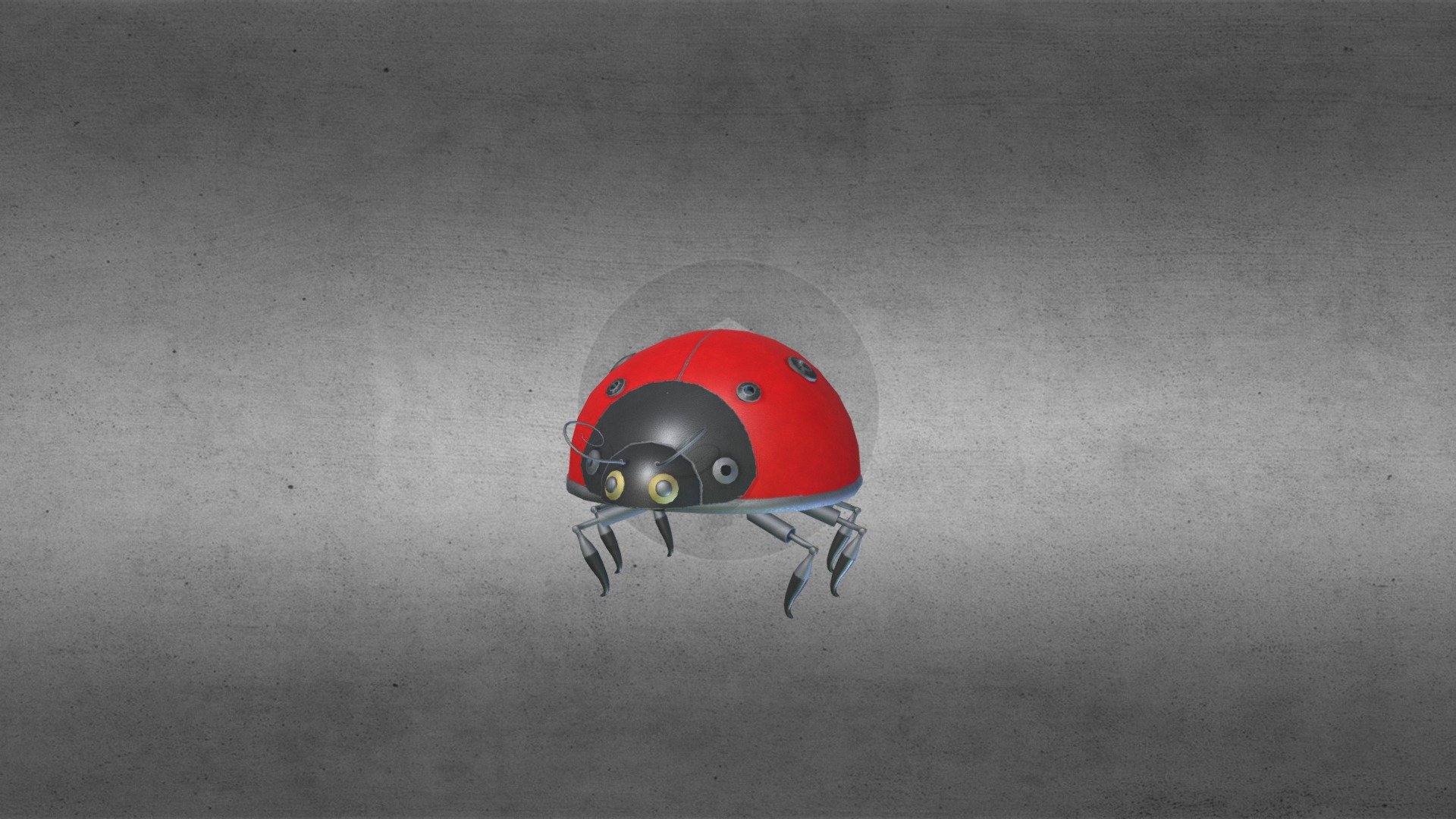 Mechanical ladybug [WIP] - 3D model by Erika Moya (@opponent019 ...