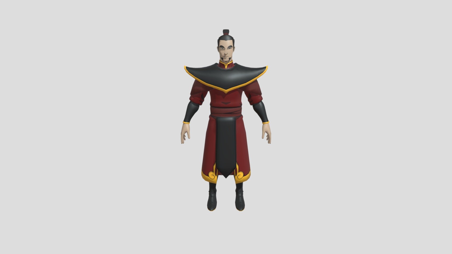 Firebender Noble - Avatar: The Last Airbender - Download Free 3D model ...