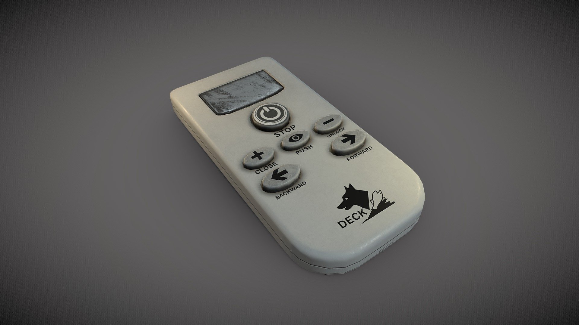 Remote Control - 3D model by Shedmon [89dcd45] - Sketchfab