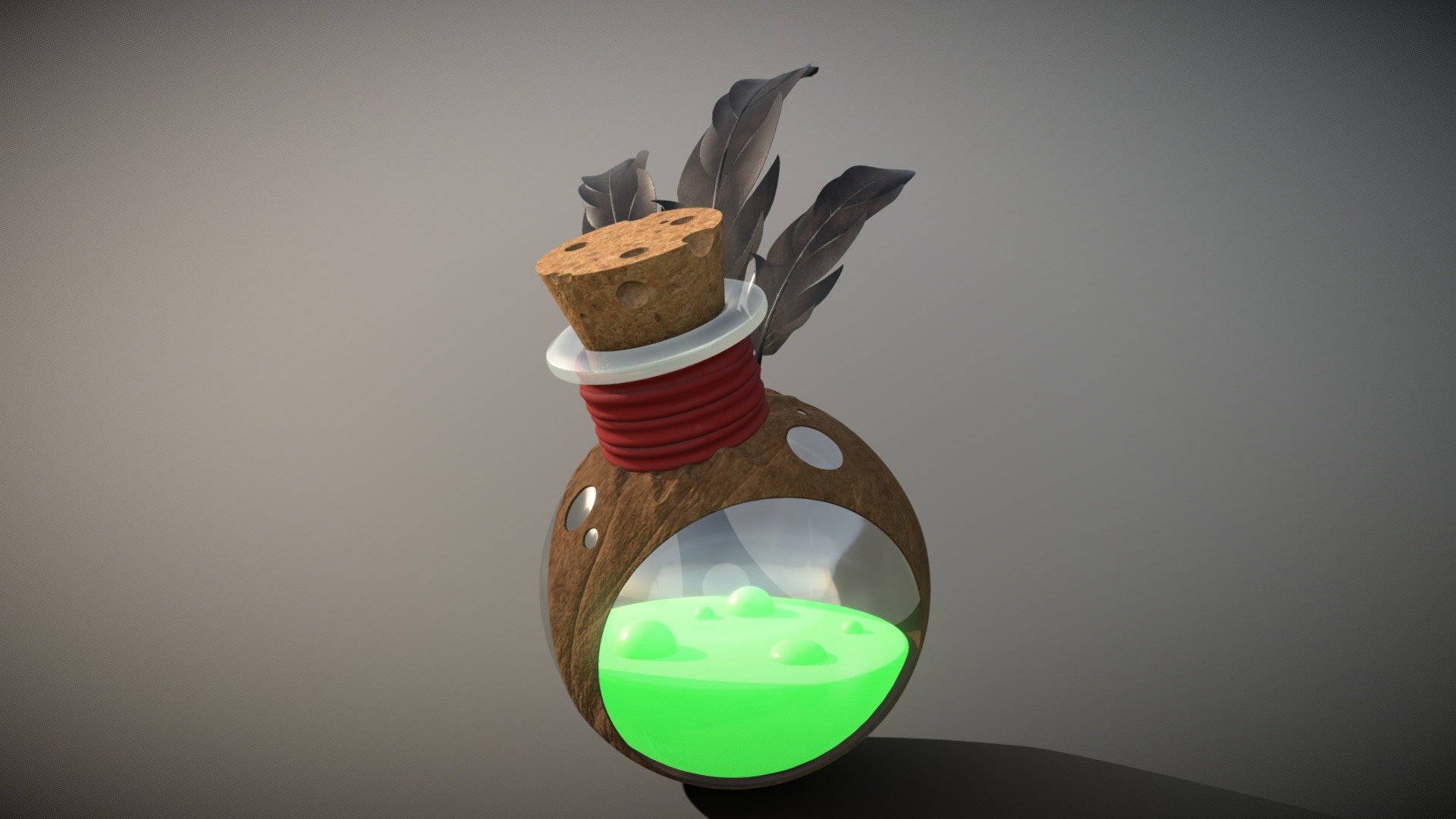 Potion Bomb - 3D model by Paragon (@ParagonPrime) [89dd1be] - Sketchfab