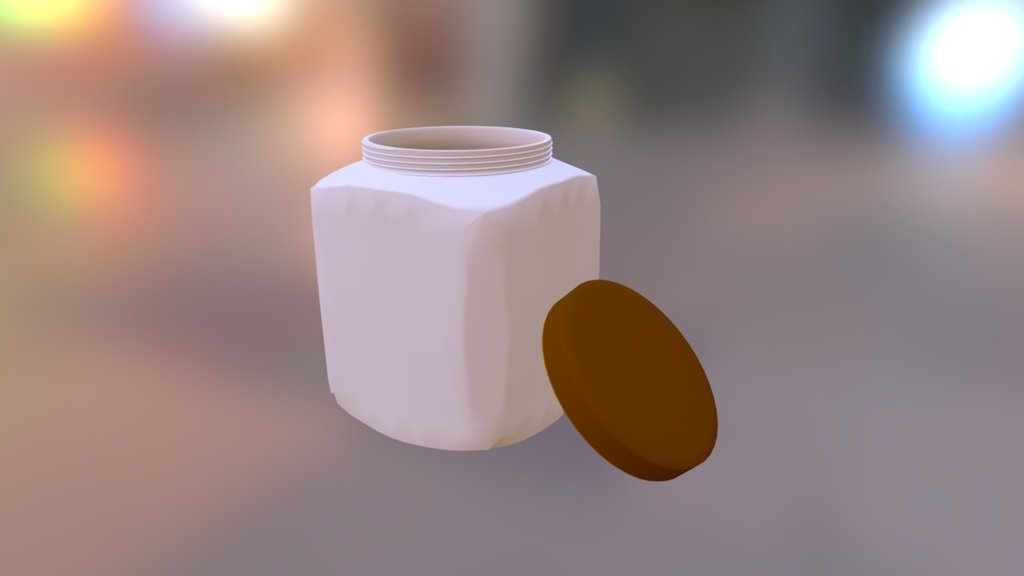 Jar - 3D model by lianhaggis [89df331] - Sketchfab