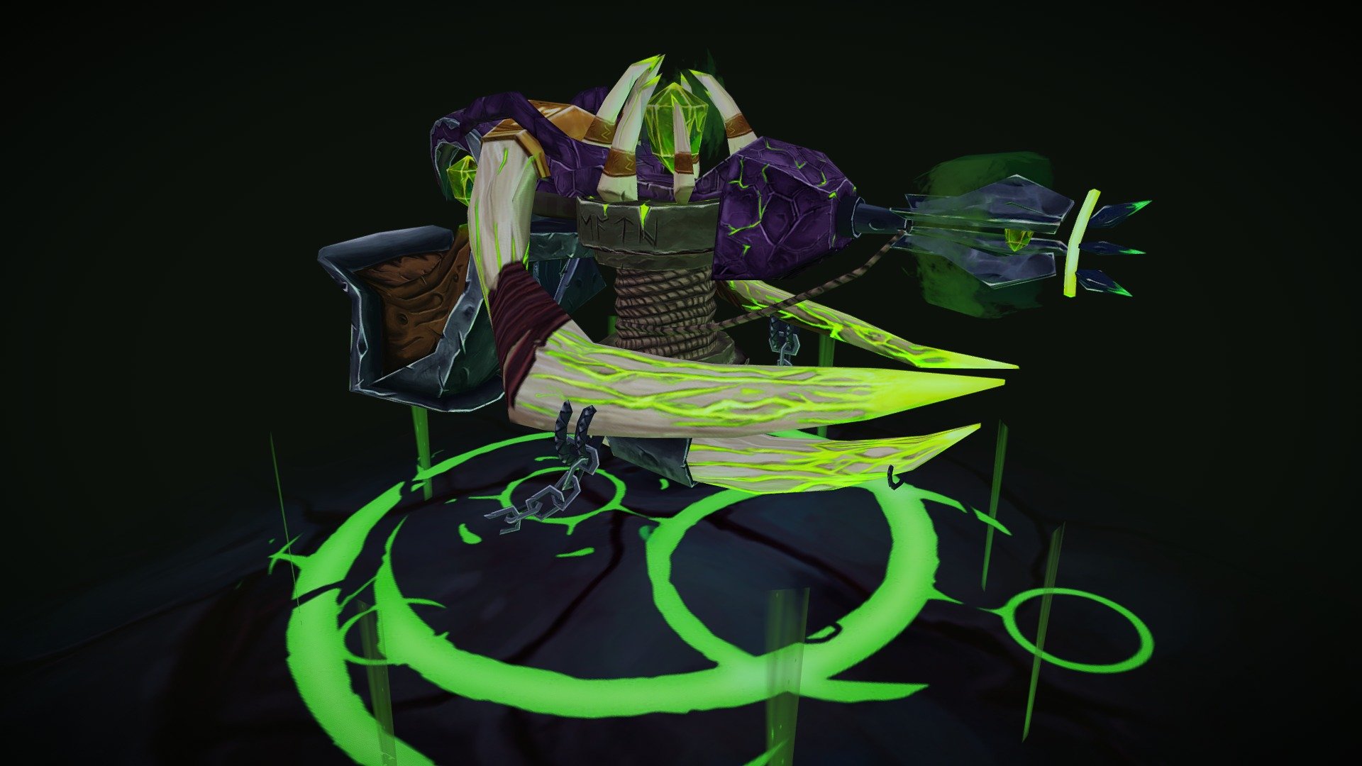 Jel'azar, the Undead's Impaler ~ WoW Stylized - 3D model by ...