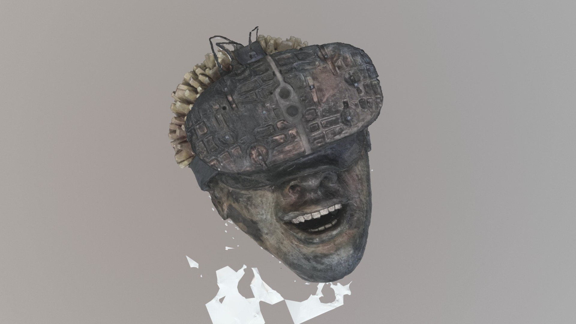 VR Head Sculpture (Photogrammetry) - 3D model by Kommander Karl ...
