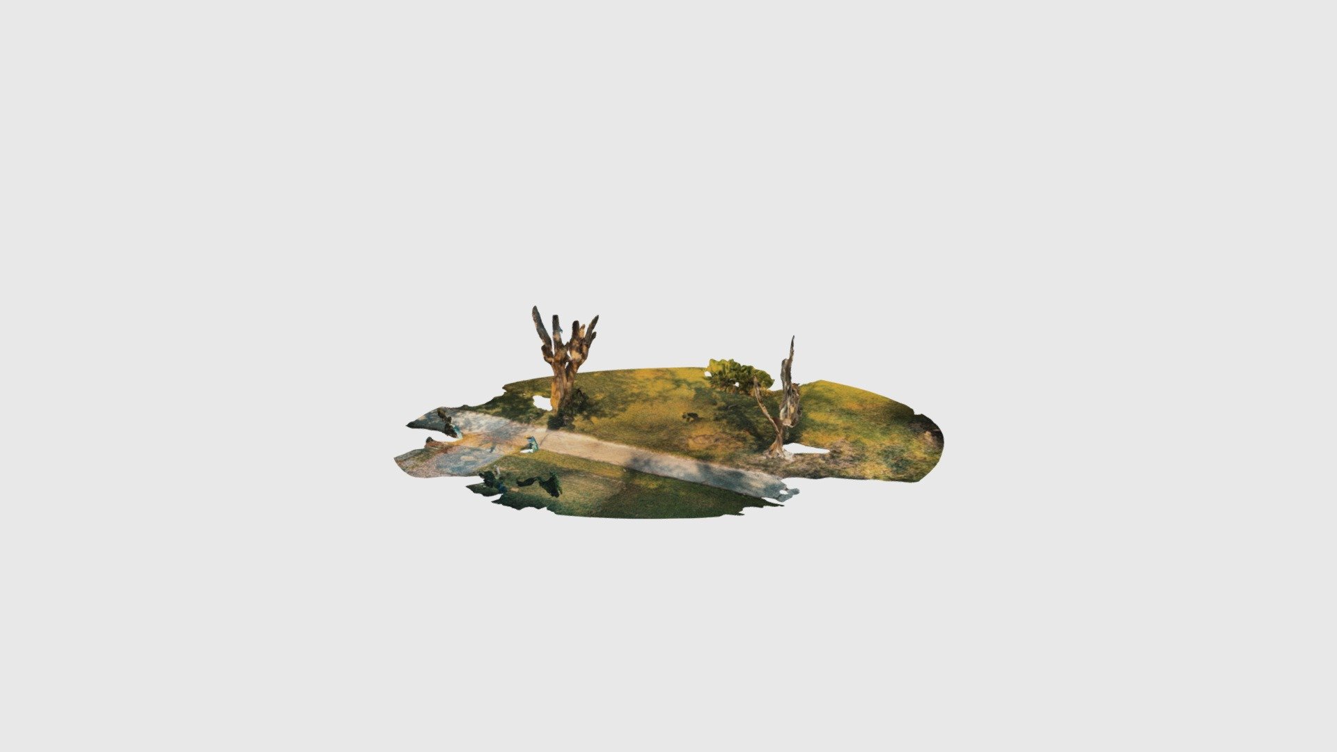 Sidewalk / Yard - Download Free 3D model by Claydohd [89e0ebb] - Sketchfab