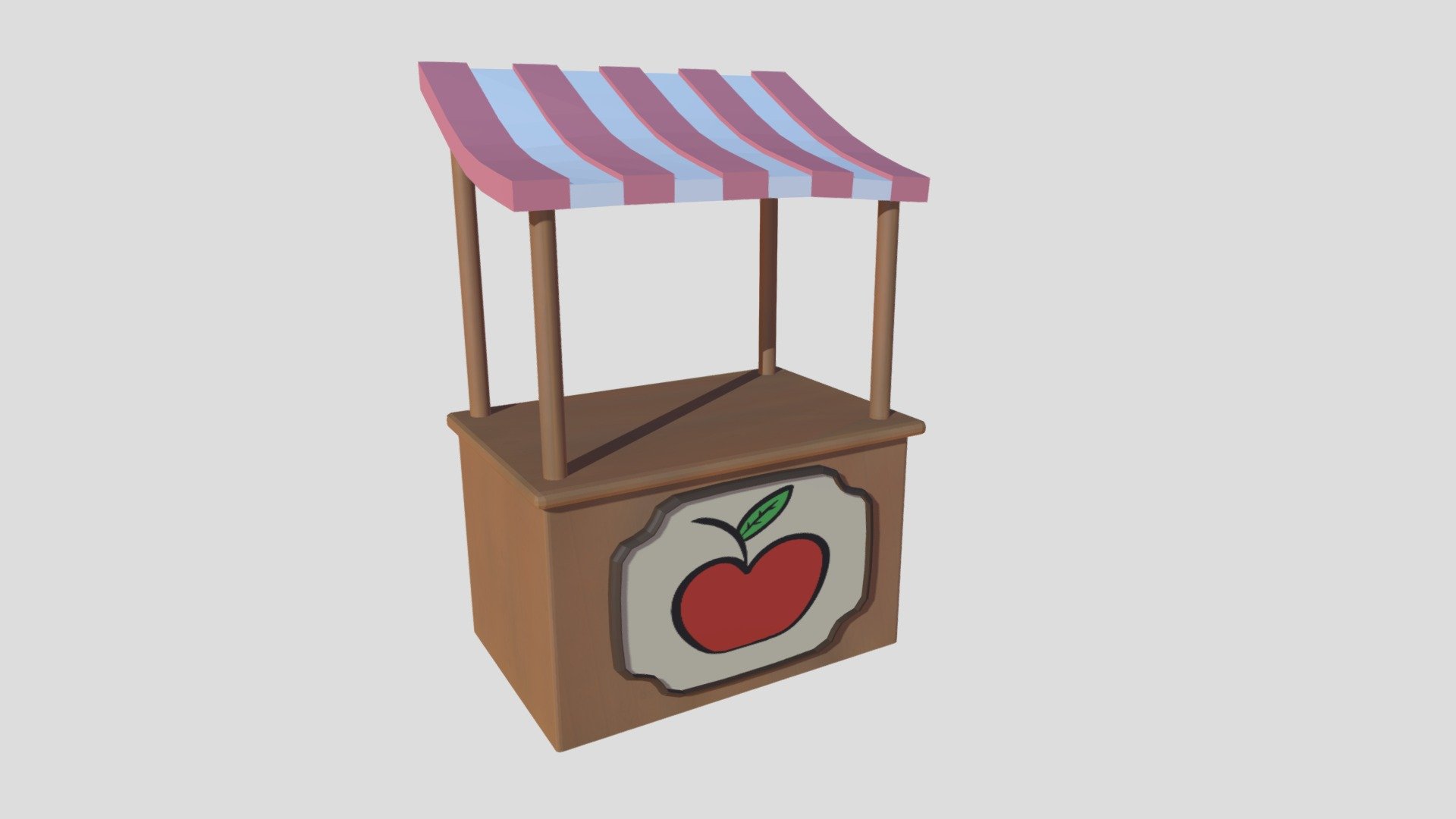 Market Stall 1 - Download Free 3D model by jakerc10 [89e1c26] - Sketchfab