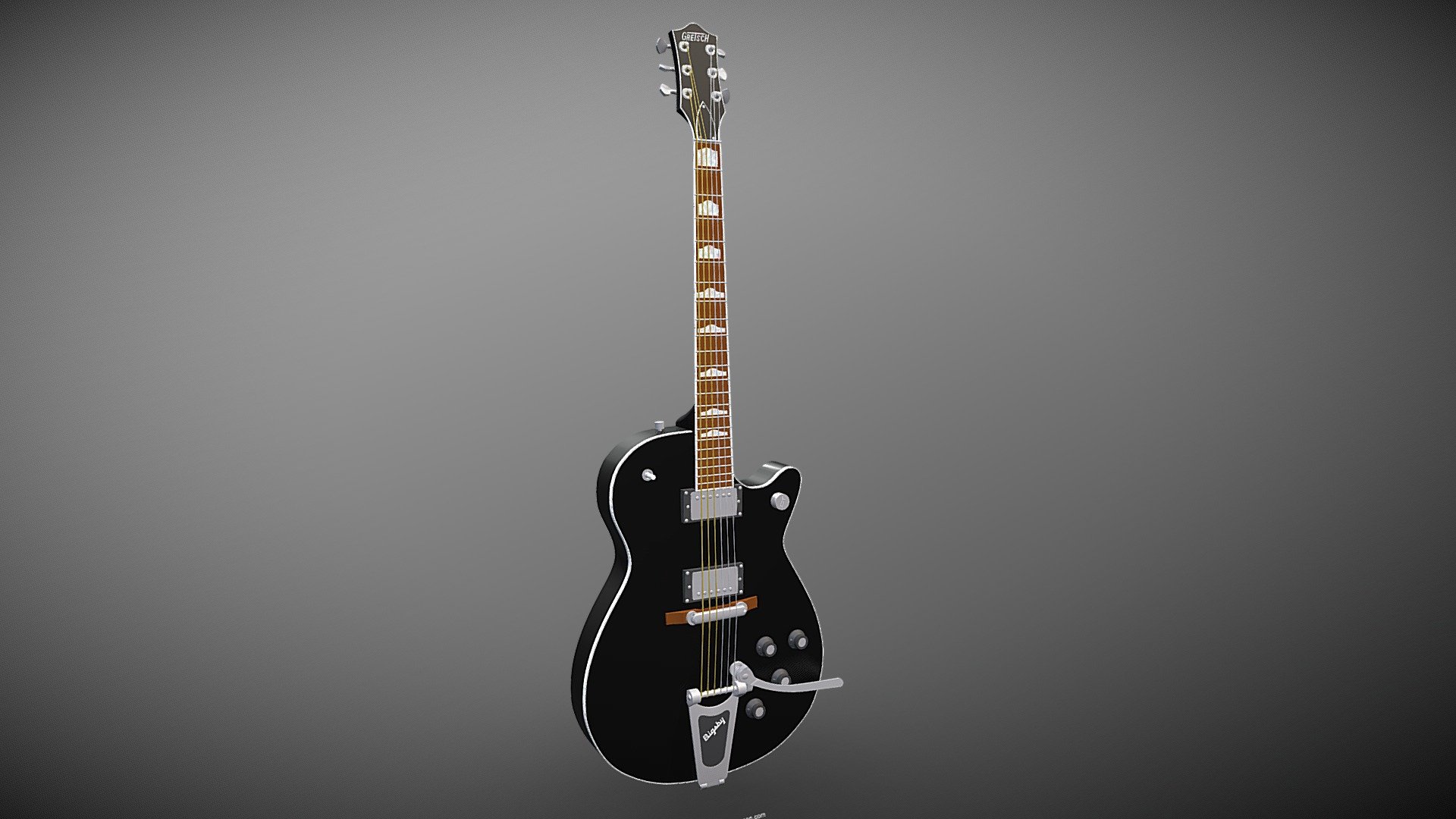 Gretsch Duo Jet Custom - 3D model by Rusted Moon (@rusted-moon.com ...