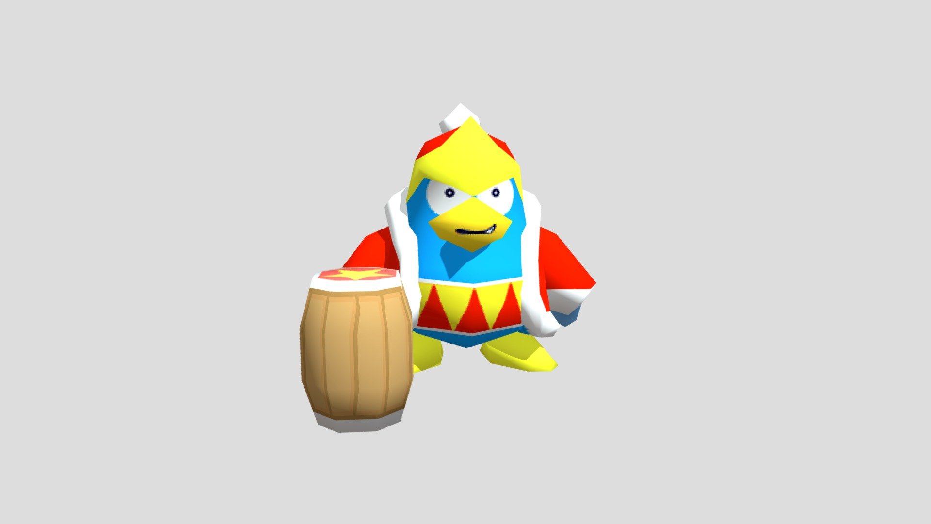 King Dedede - Download Free 3D model by JimboFella64 [89e30be] - Sketchfab