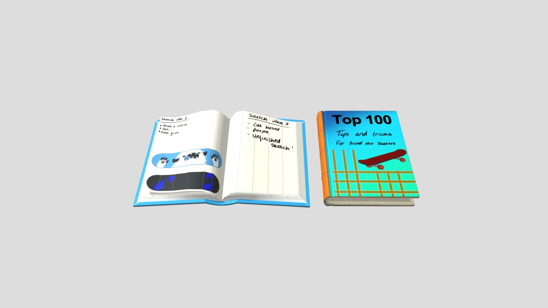 Books - 3D model by Ctomlinson [89e461e] - Sketchfab
