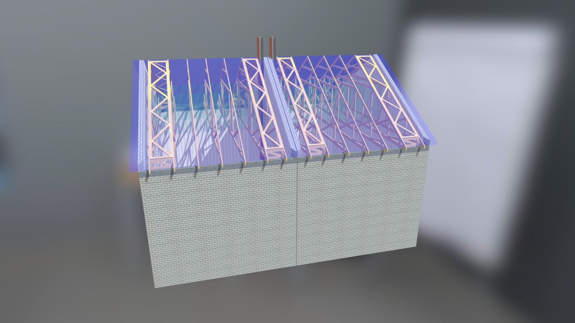 122- Double House - Download Free 3D model by westmall [89e79e3 ...