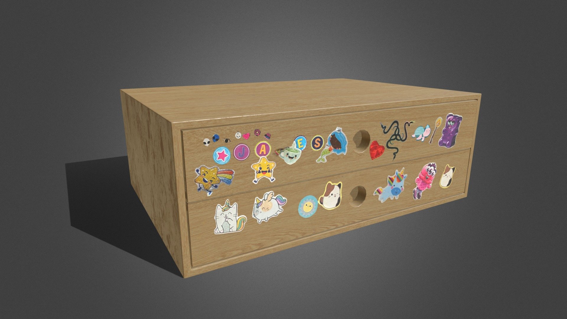 Desktop Organizer - 3D model by SkyFightUltra [89e7bae] - Sketchfab