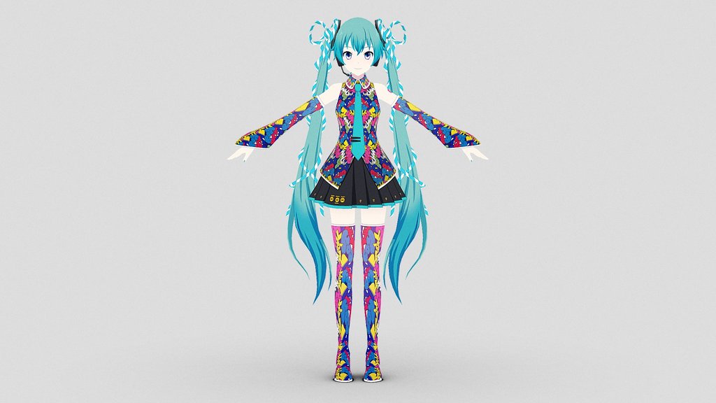 Project Sekai - A 3D model collection by 雨宮レン (@oscar3dmodel) - Sketchfab