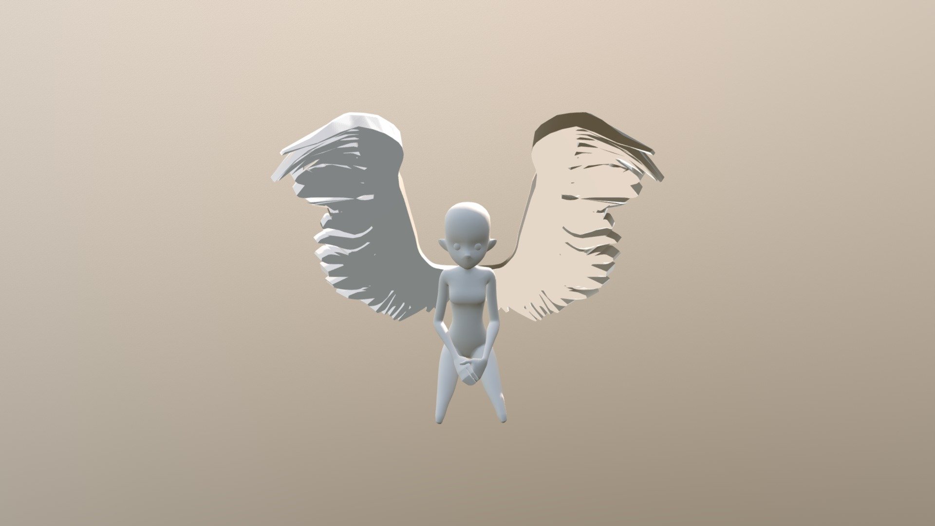 Angel Test - 3D model by ninja (@cyborgninja) [89e80a1] - Sketchfab
