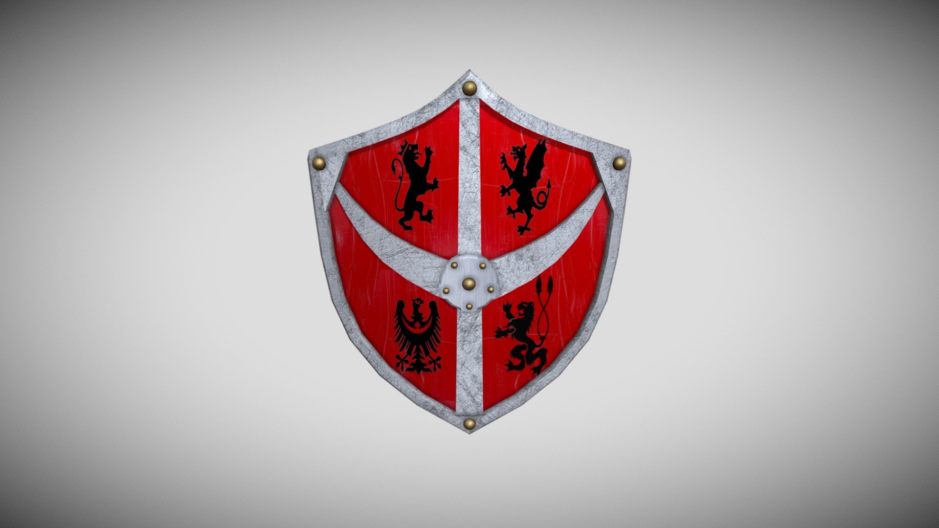 shield - Download Free 3D model by cvmeyer [89e962f] - Sketchfab