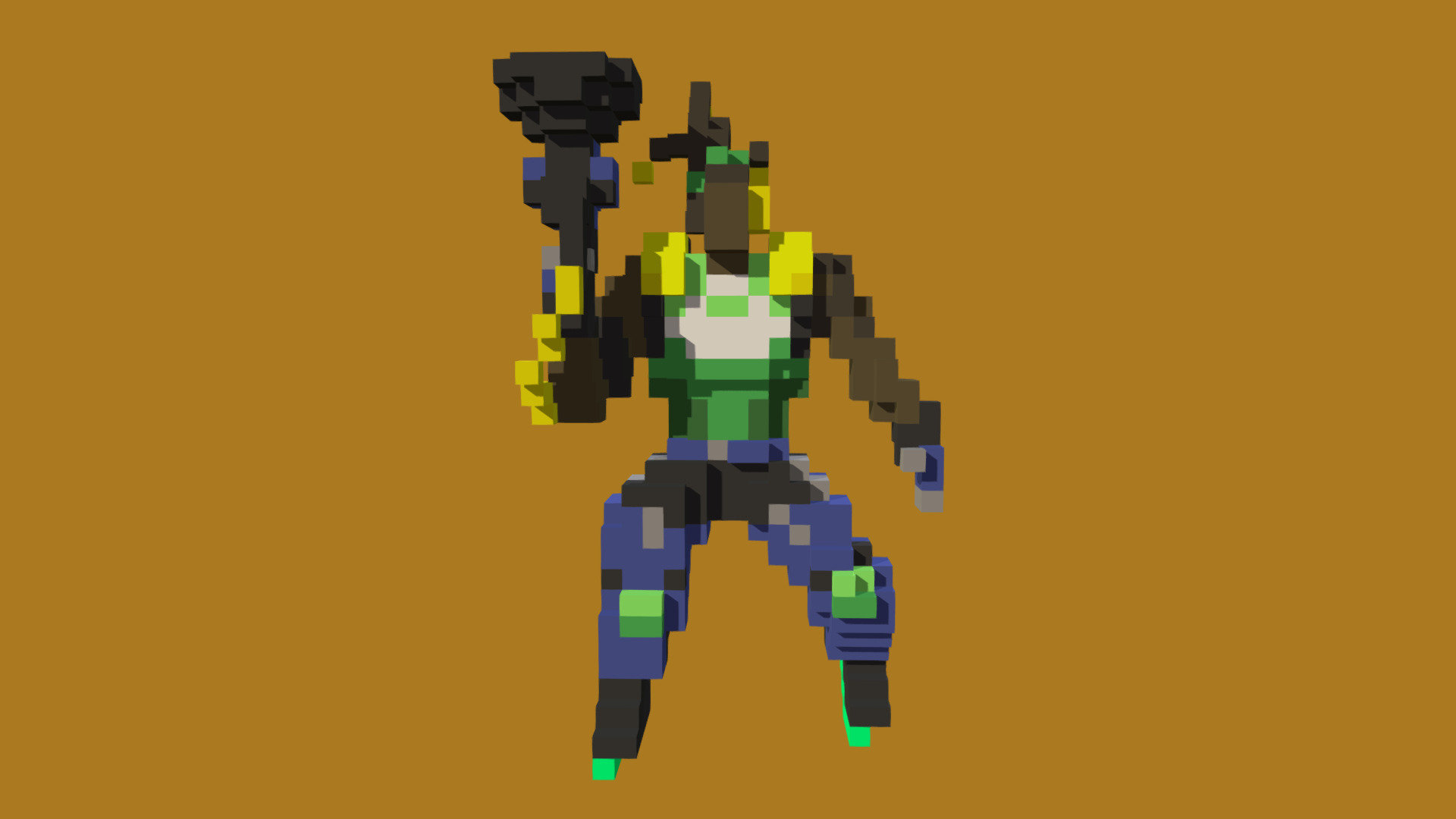 Lucio Overwatch Voxel Model - 3D model by Maker Moose (@mastr.m00se ...