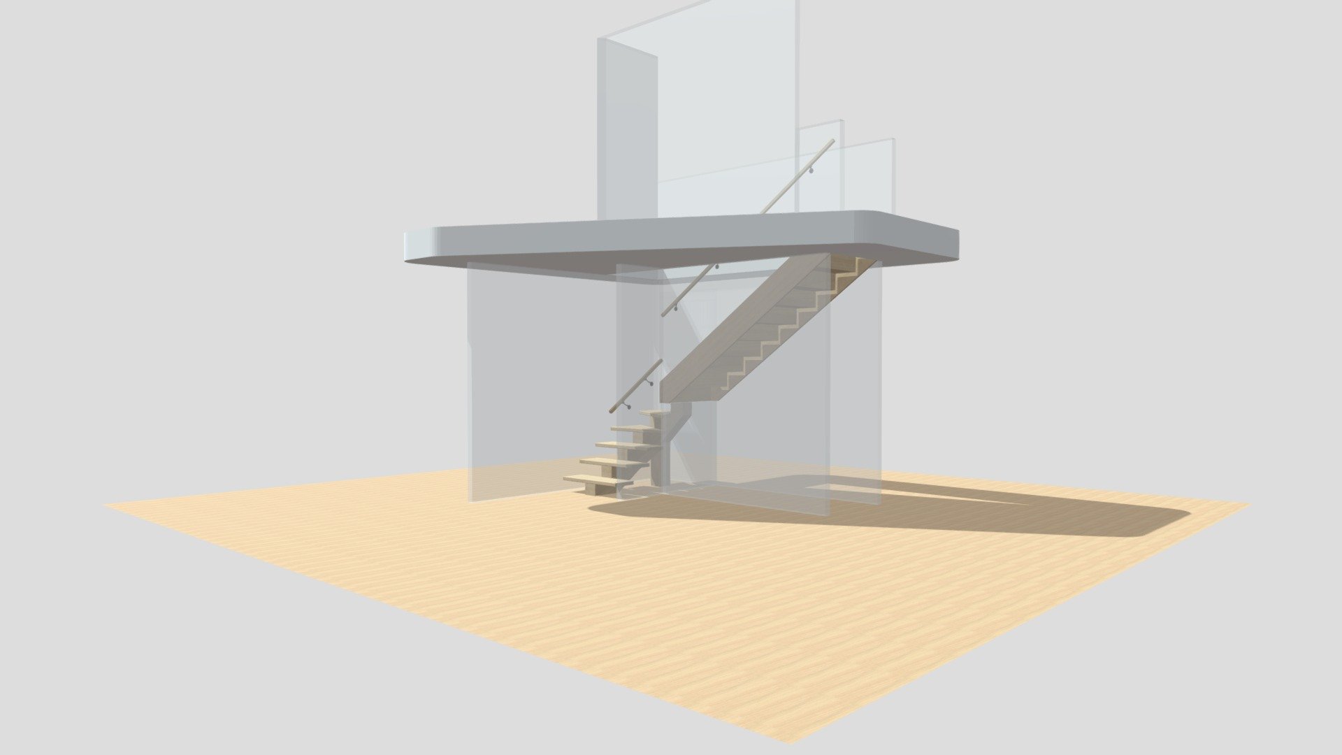 126 Grant Side Stairs_V2 - 3D model by pfabijanczyk [89ec17d] - Sketchfab