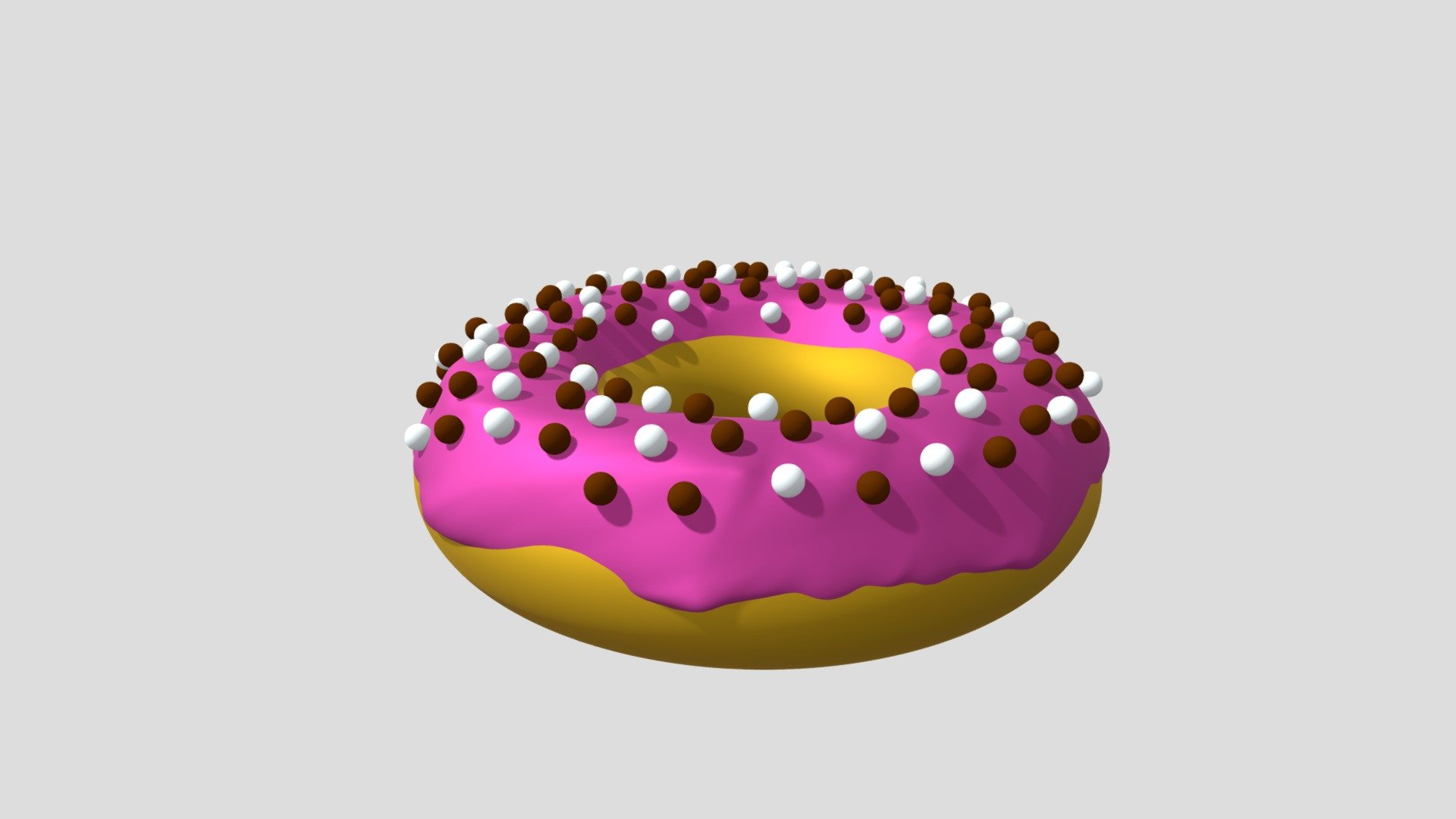 Donut - Download Free 3D model by alex.yefremov [89ec6aa] - Sketchfab