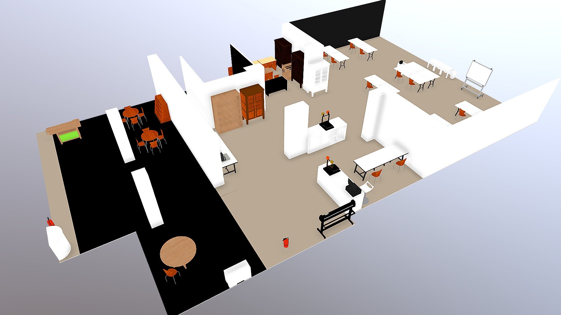 BaZe - Fab Lab Maia em 3D - 3D model by Projeto_3D [89ed5a2] - Sketchfab