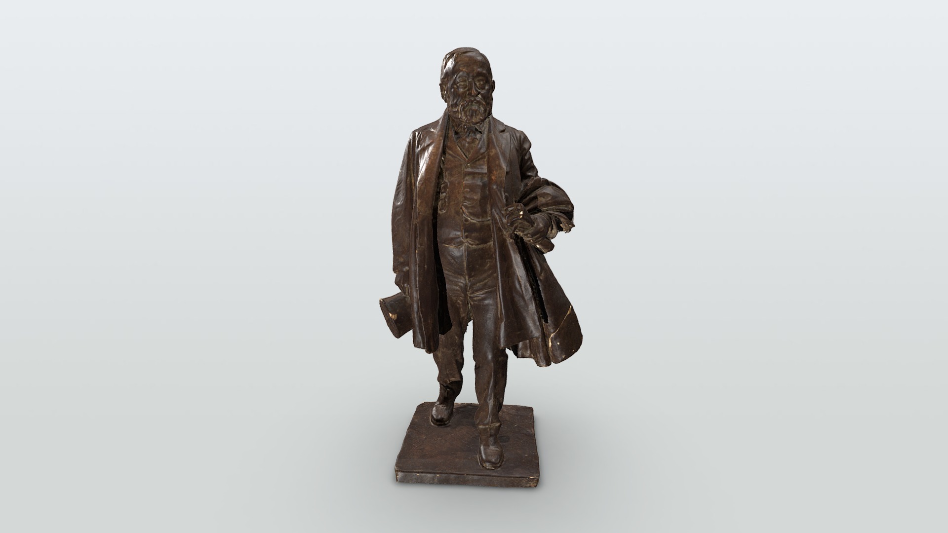 Plaster Statue of Benjamin Harrison - Download Free 3D model by IU ...
