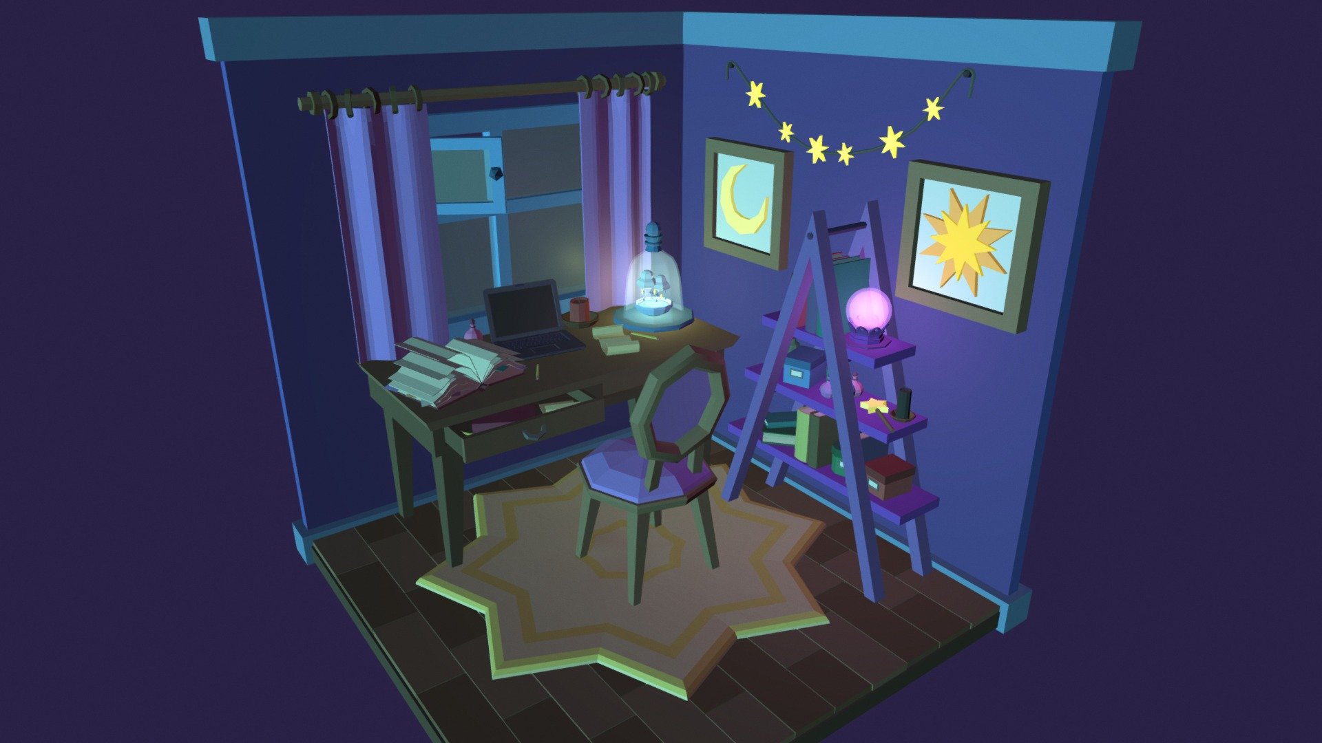 Witch study - Download Free 3D model by IrinaLu [89ee068] - Sketchfab