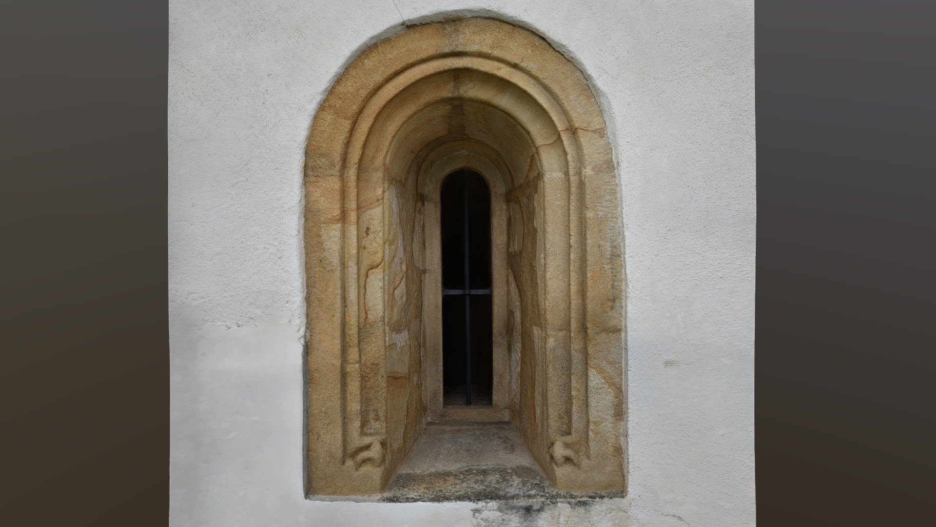 Románské okno - kostel Sv. Jiljí, Švihov - 3D model by Andrej Púčať ...