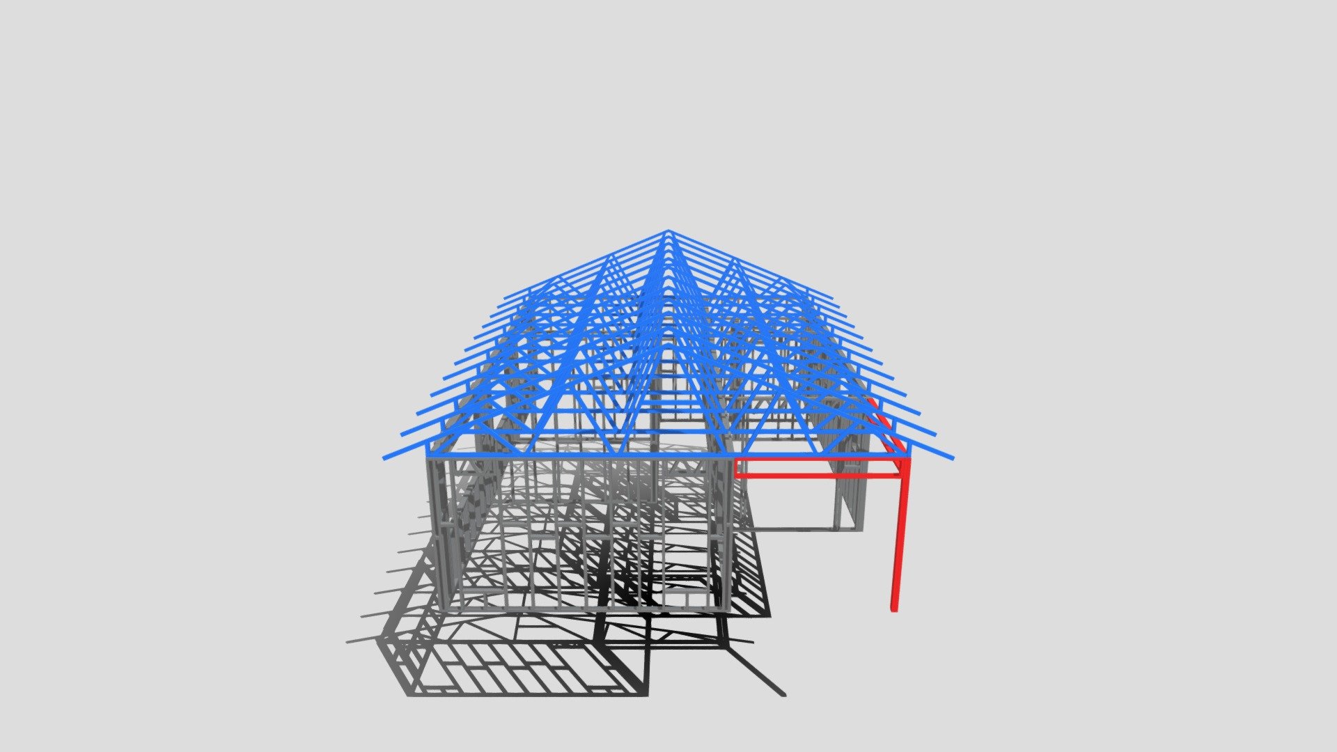 ISG1543 Gable Roof - Download Free 3D model by wouterbotha34 [89ef7d4 ...