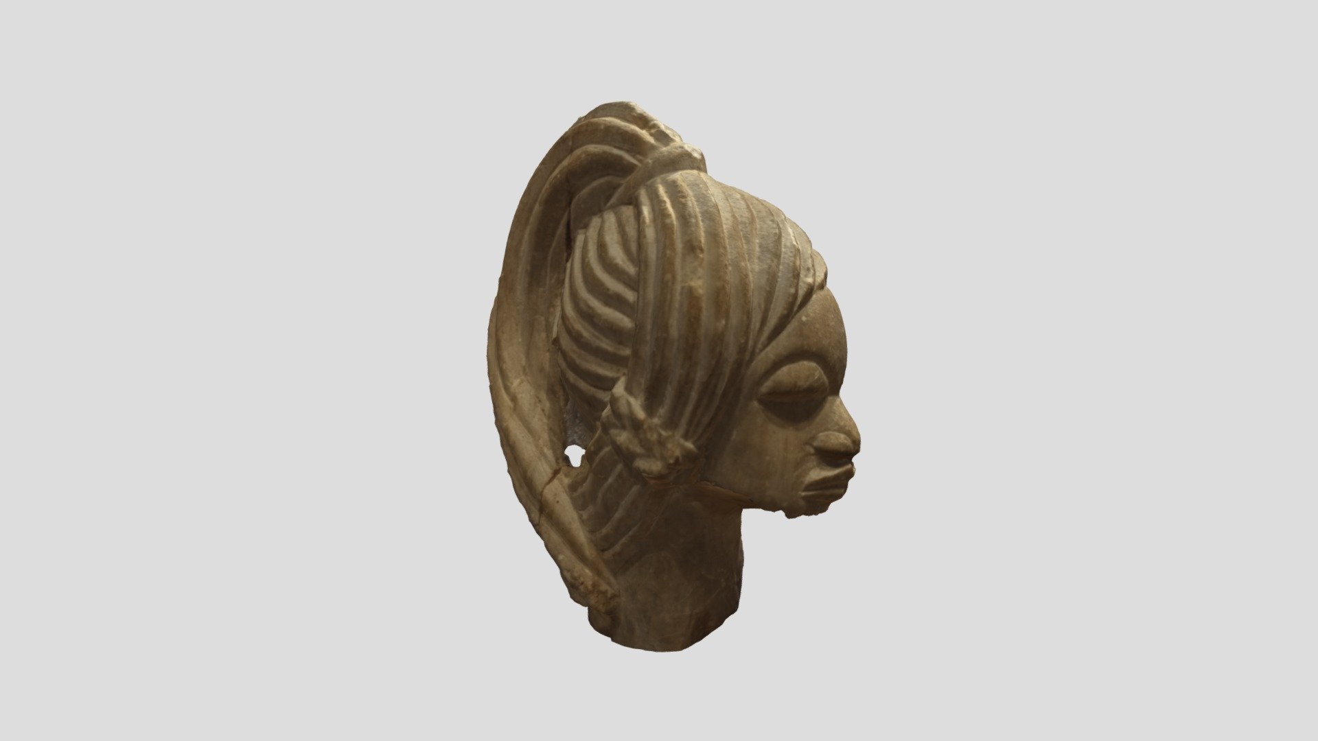 African Statue (Ivory Coast) Photogrammetry - Download Free 3D model by ...
