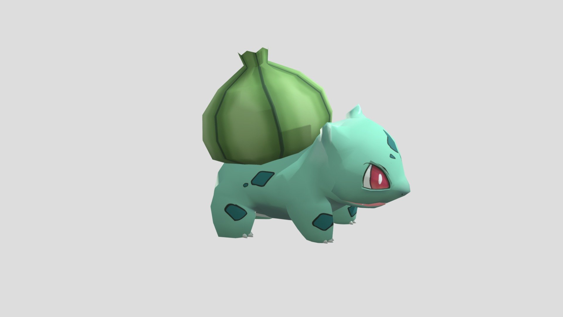 bulbasaur - 3D model by zeyroun (@zeroun) [89f08cb] - Sketchfab