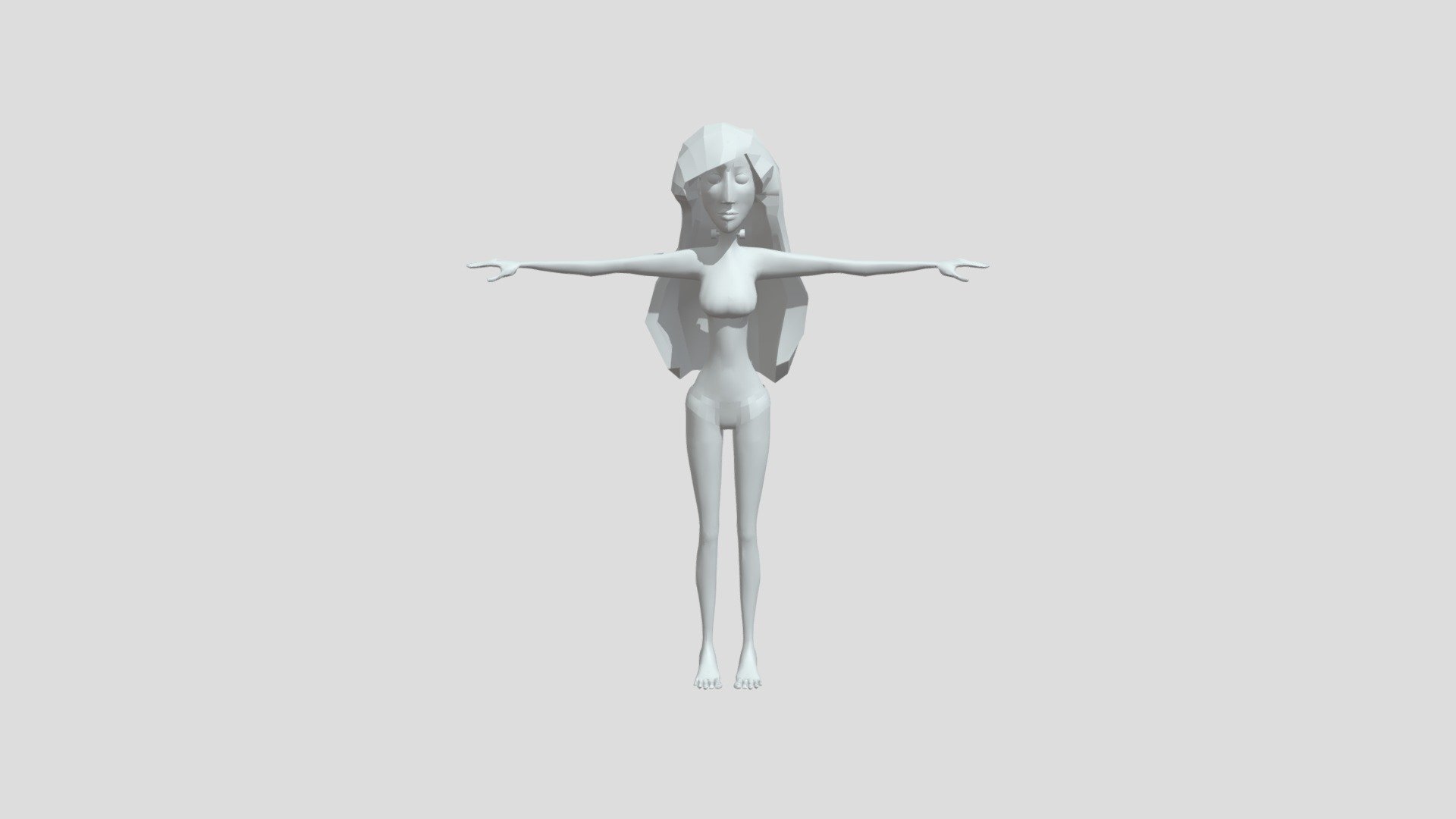Freya_ Model_ Hair_041023 - 3D model by Kittyyolk [89f1241] - Sketchfab