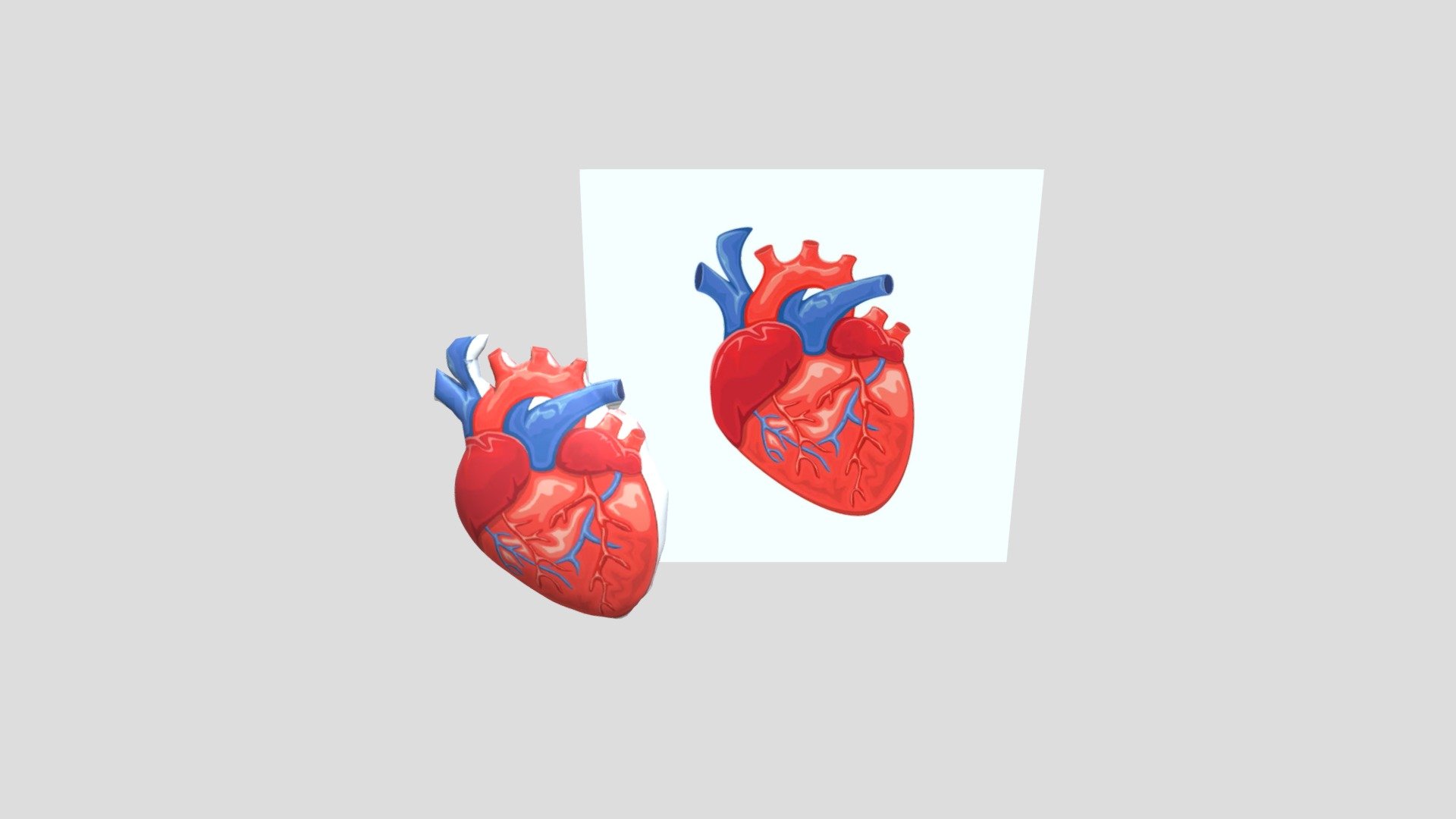 Heart - Download Free 3D model by moyohadi [89f1b98] - Sketchfab