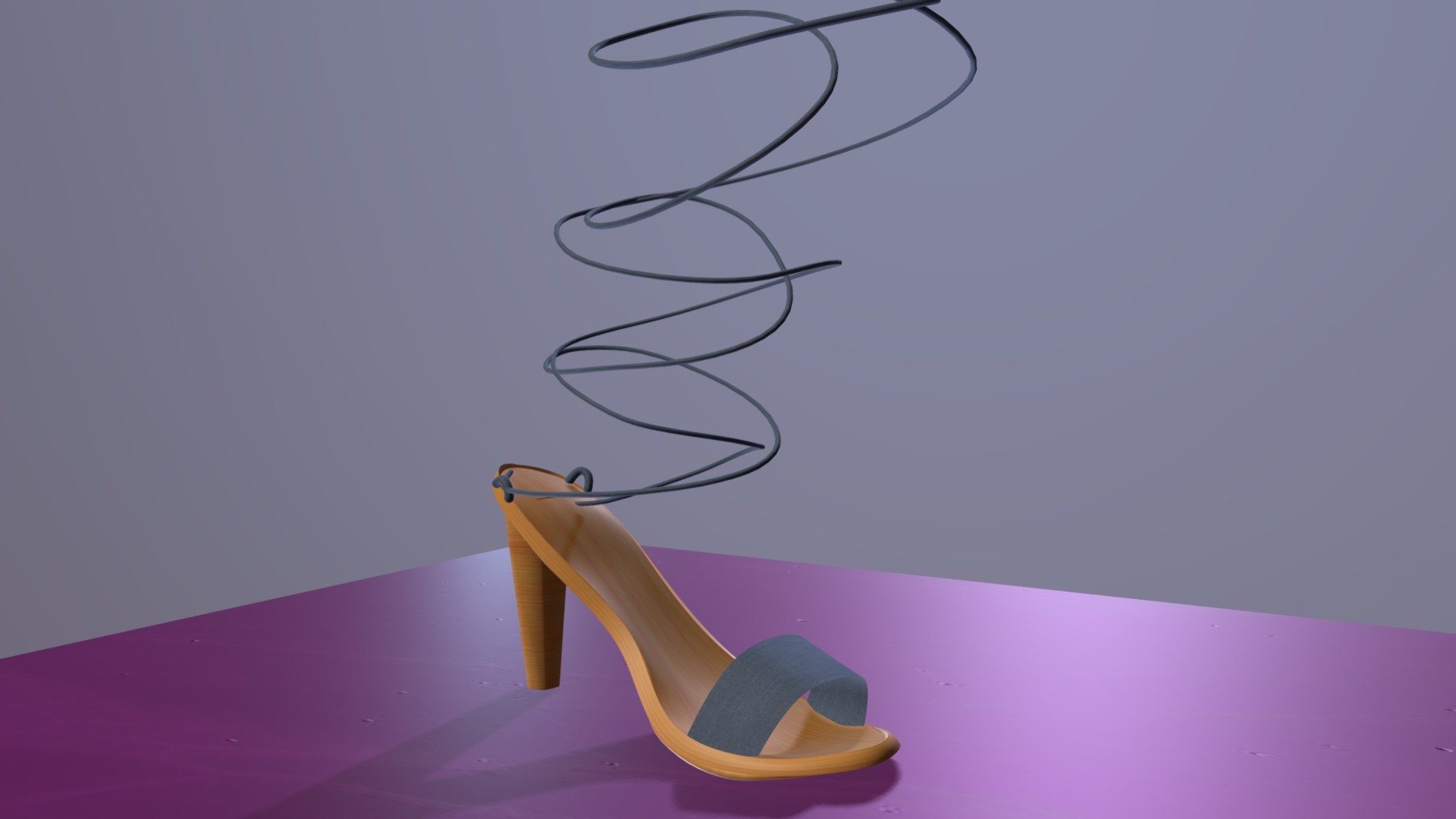 Highheel texture test - Night scene - 3D model by SeanRodrigo_VR_Artist ...