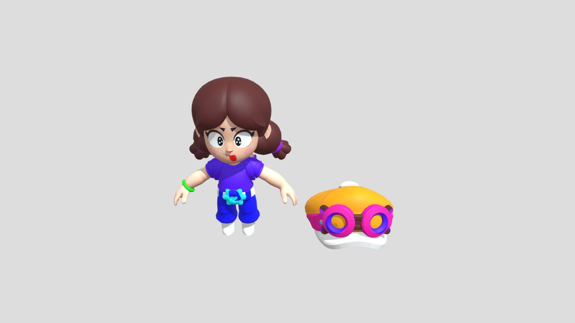 JESSIE ICE CREAM QUEEN WITHOUT HAT - Download Free 3D model by ...
