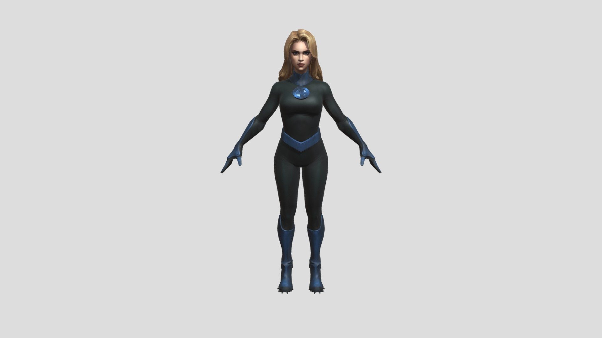 Invisible_Woman - Download Free 3D model by Gamerboy94 [89f4d90 ...