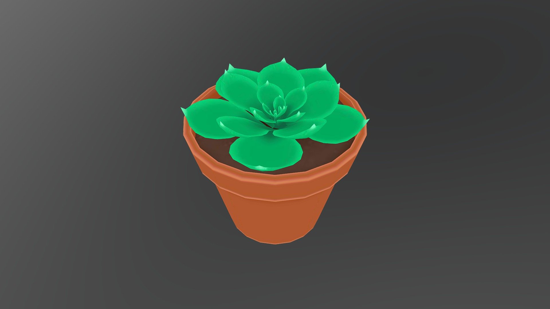 Succulent 1 - 3D model by Sonia.King [89f63d0] - Sketchfab
