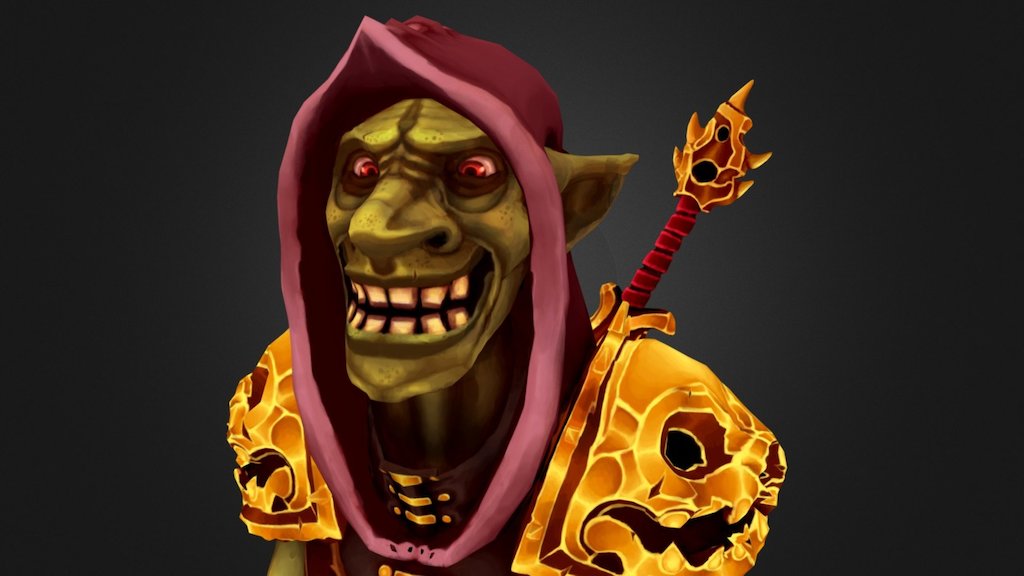 Goblin Party Crasher - New Version - 3D model by shane.beucler [89f6c85 ...