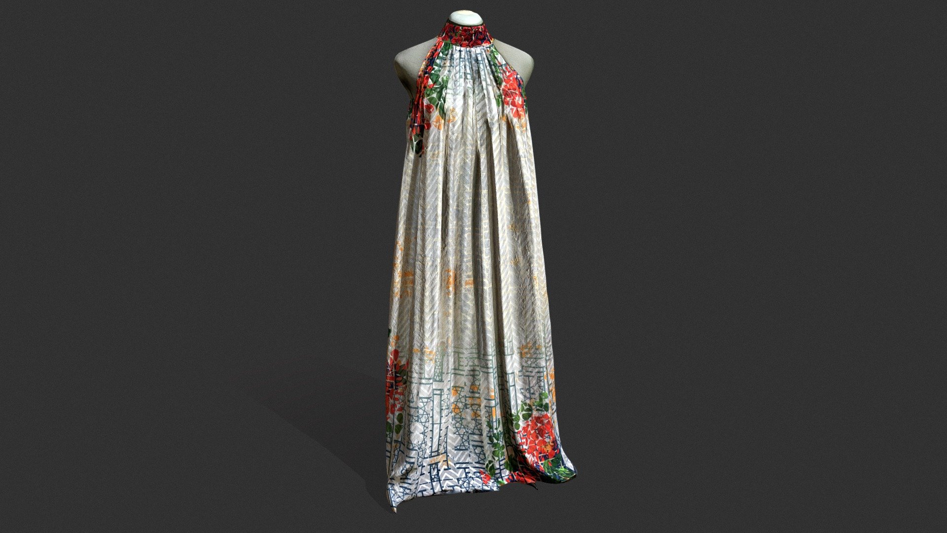 3D Scan Boho Dress from Anthropologie - 3D model by ryegrady [89f9e7e ...
