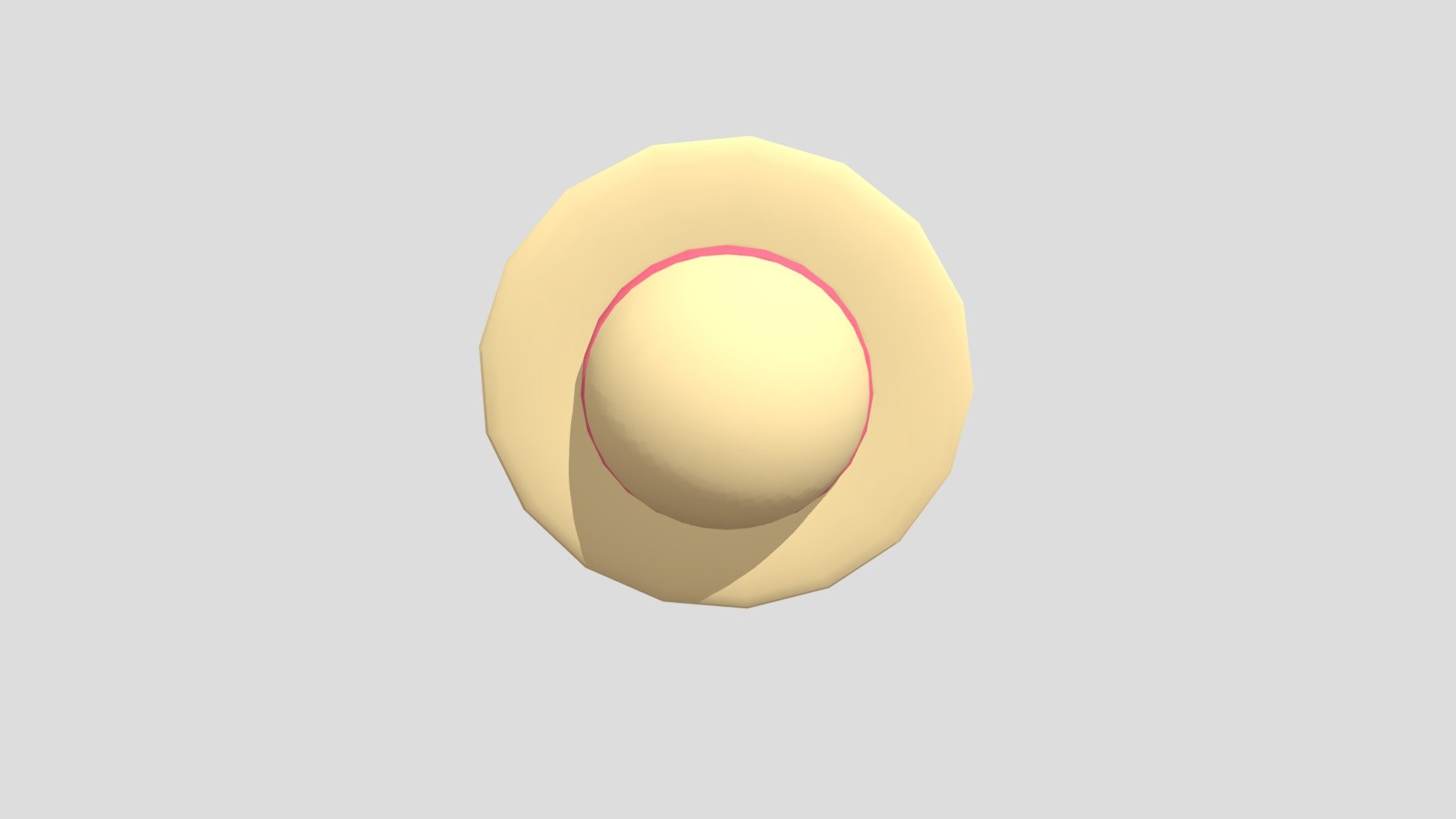 Straw Hat - 3D model by c241755t [89fc14e] - Sketchfab