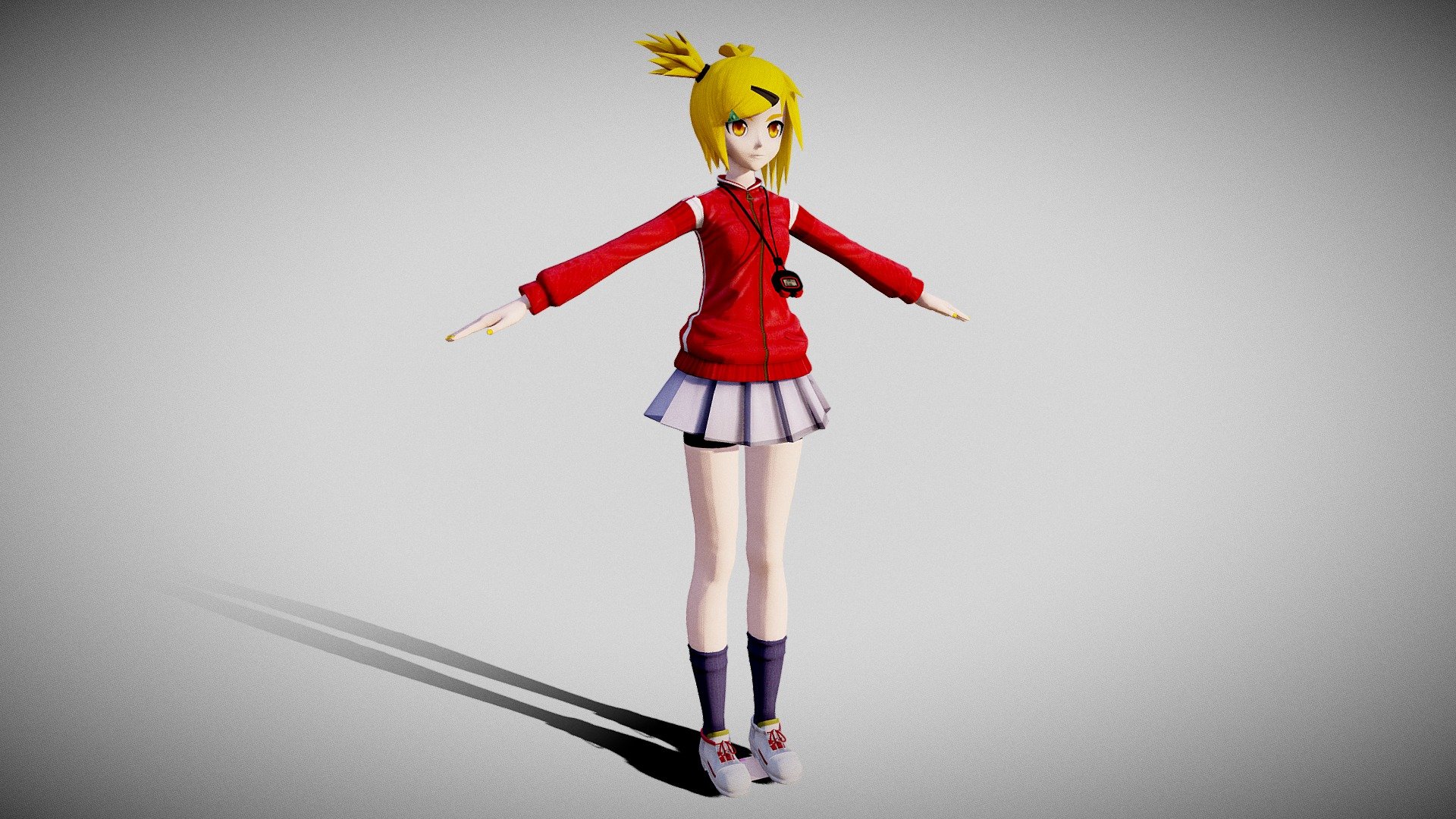 Akita Neru Clubgirl - Download Free 3D model by 雨宮レン (@oscar3dmodel ...
