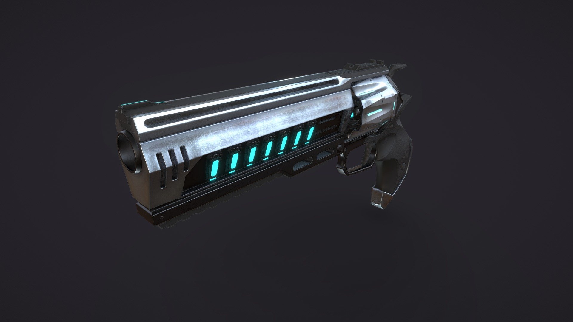 Massive gun - 3D model by Oleg Ratiev (@oleg.ratiev) [89fe8ff] - Sketchfab