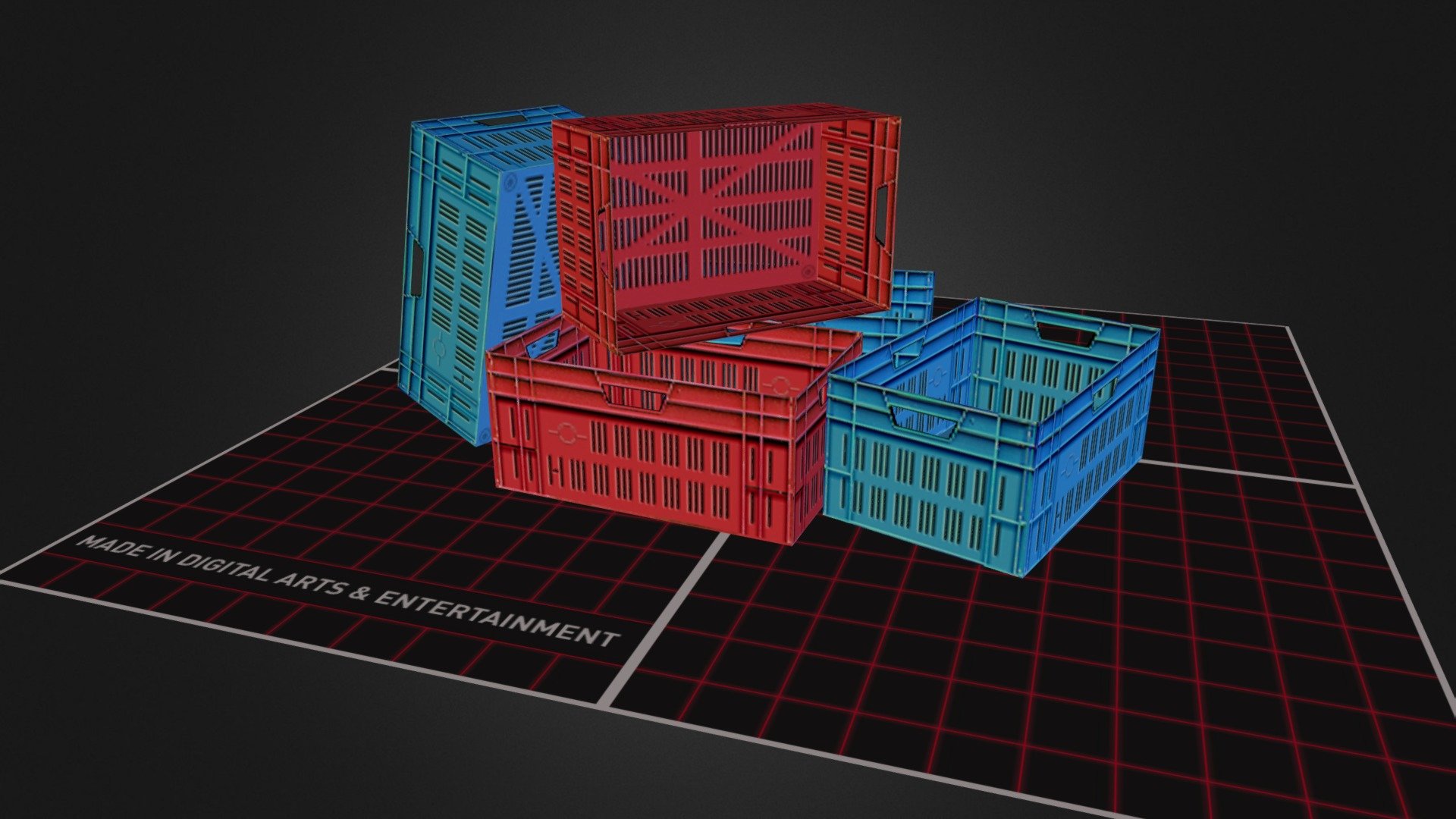 3D1_Prop_Crates - 3D model by DAE_howest (@daehowest) [8a007ff] - Sketchfab