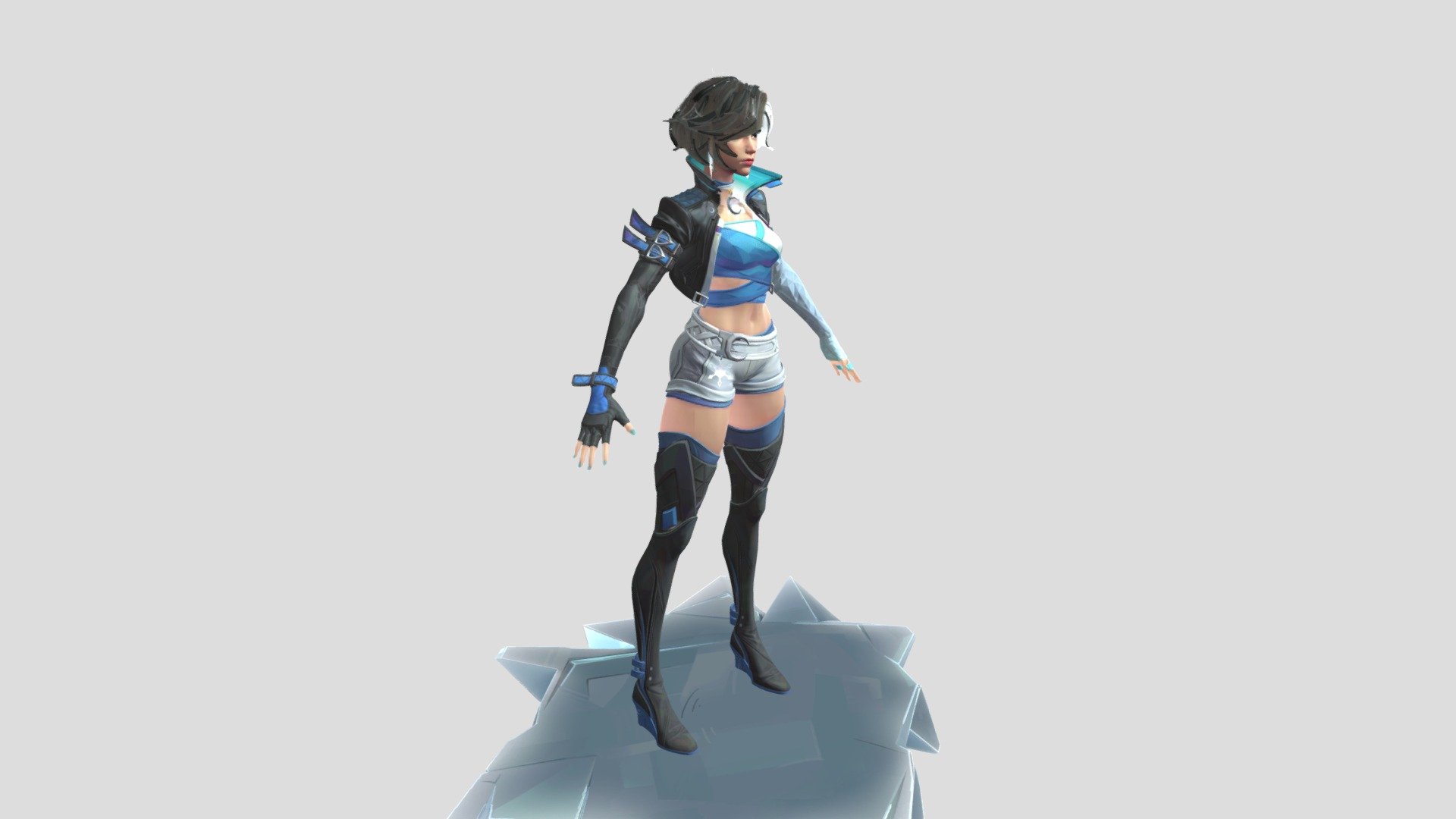 Luna Snow - 3D model by Yohan (@astherielle) [8a02960] - Sketchfab