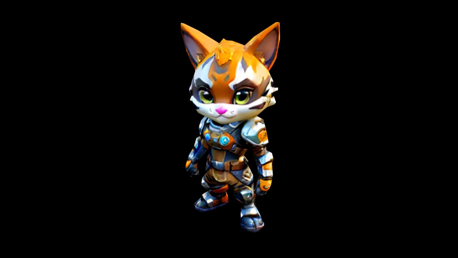 【游戏卡通角色】 - Download Free 3D model by klrxyz [8a02f00] - Sketchfab