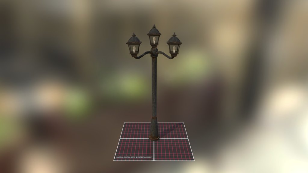 Prop Cityscene Lightpost - 3D model by arno-patris [8a060d0] - Sketchfab