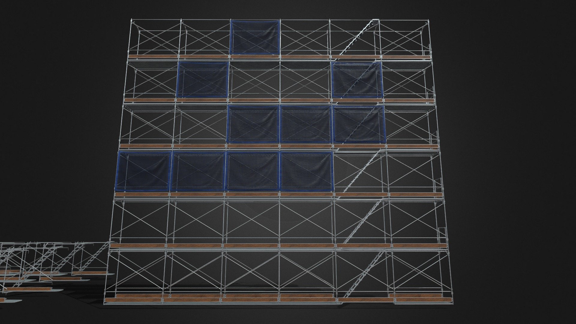 Modular Scaffolding Pack - Download Free 3D model by Arsen Ismailov ...