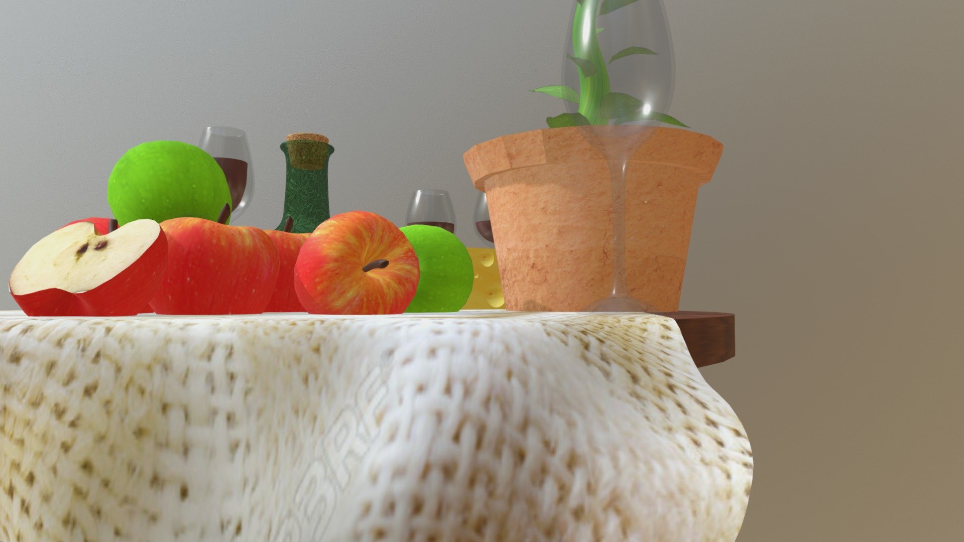 bodegón - 3D model by betort [8a0d633] - Sketchfab
