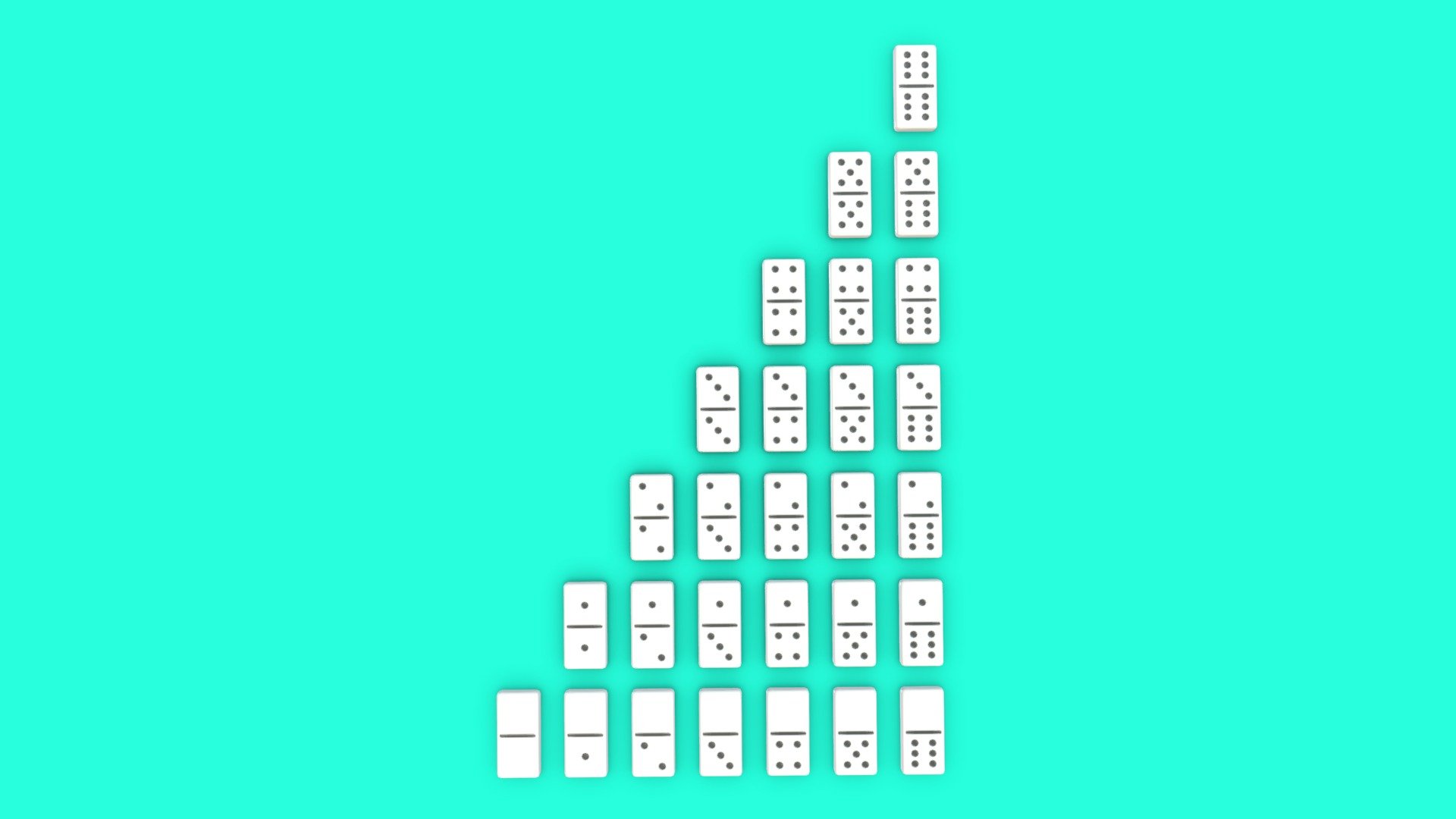 Dominoes - Buy Royalty Free 3D model by iLoveYourFace [8a0db69 ...