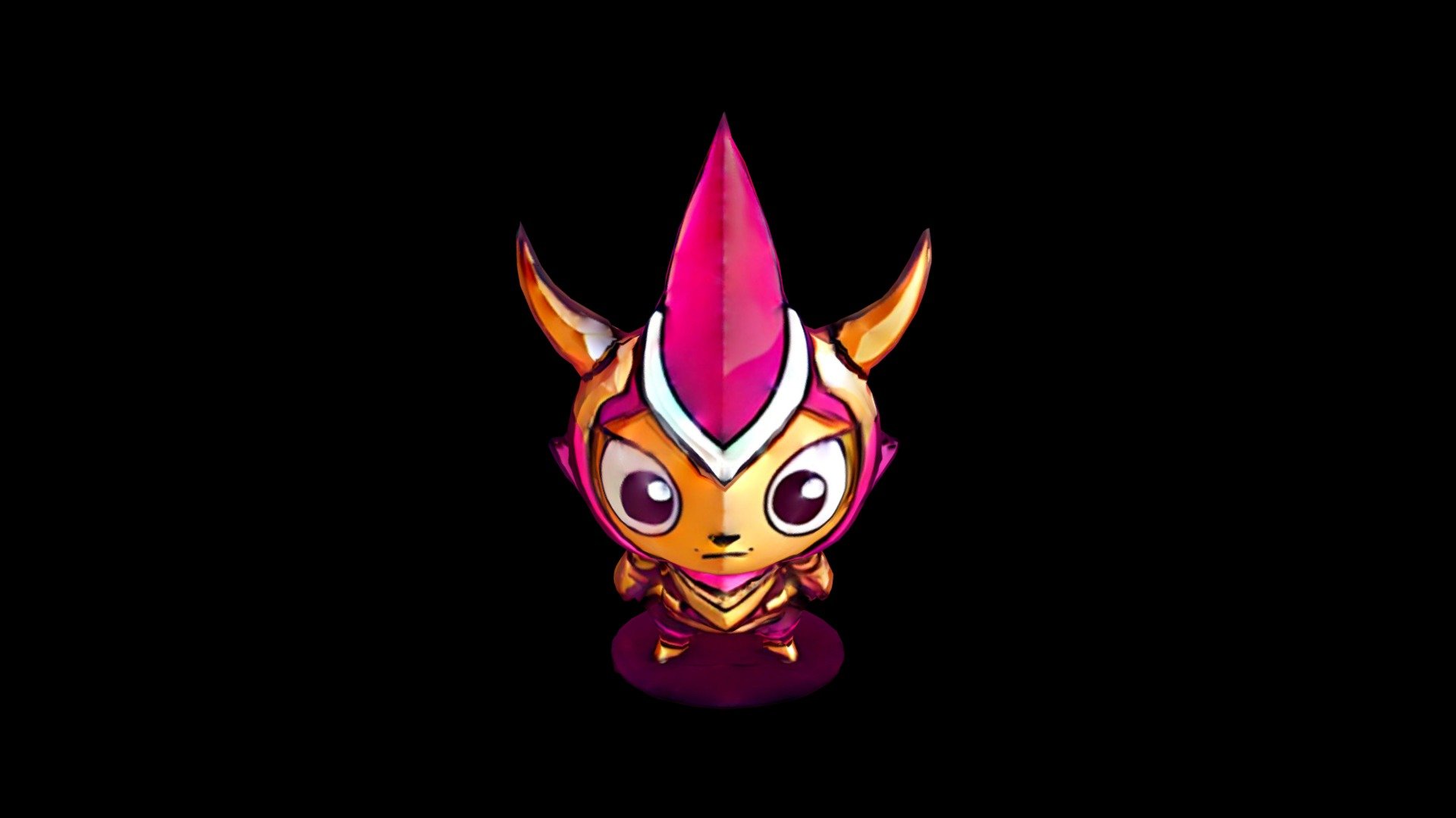 A chibi illustration of a cute dragon wearing a - Download Free 3D ...
