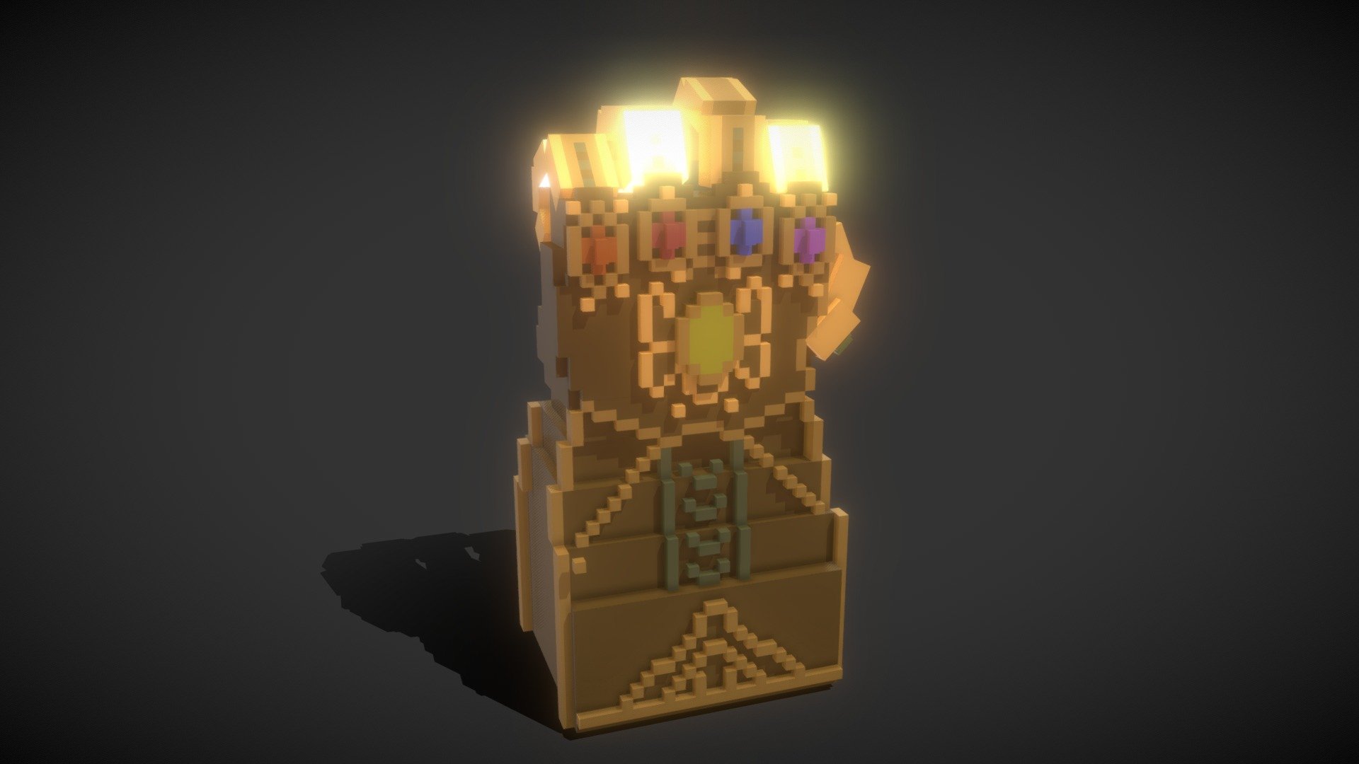 Infinity Gauntlet - Download Free 3D model by GamerKM (@KevinMar ...